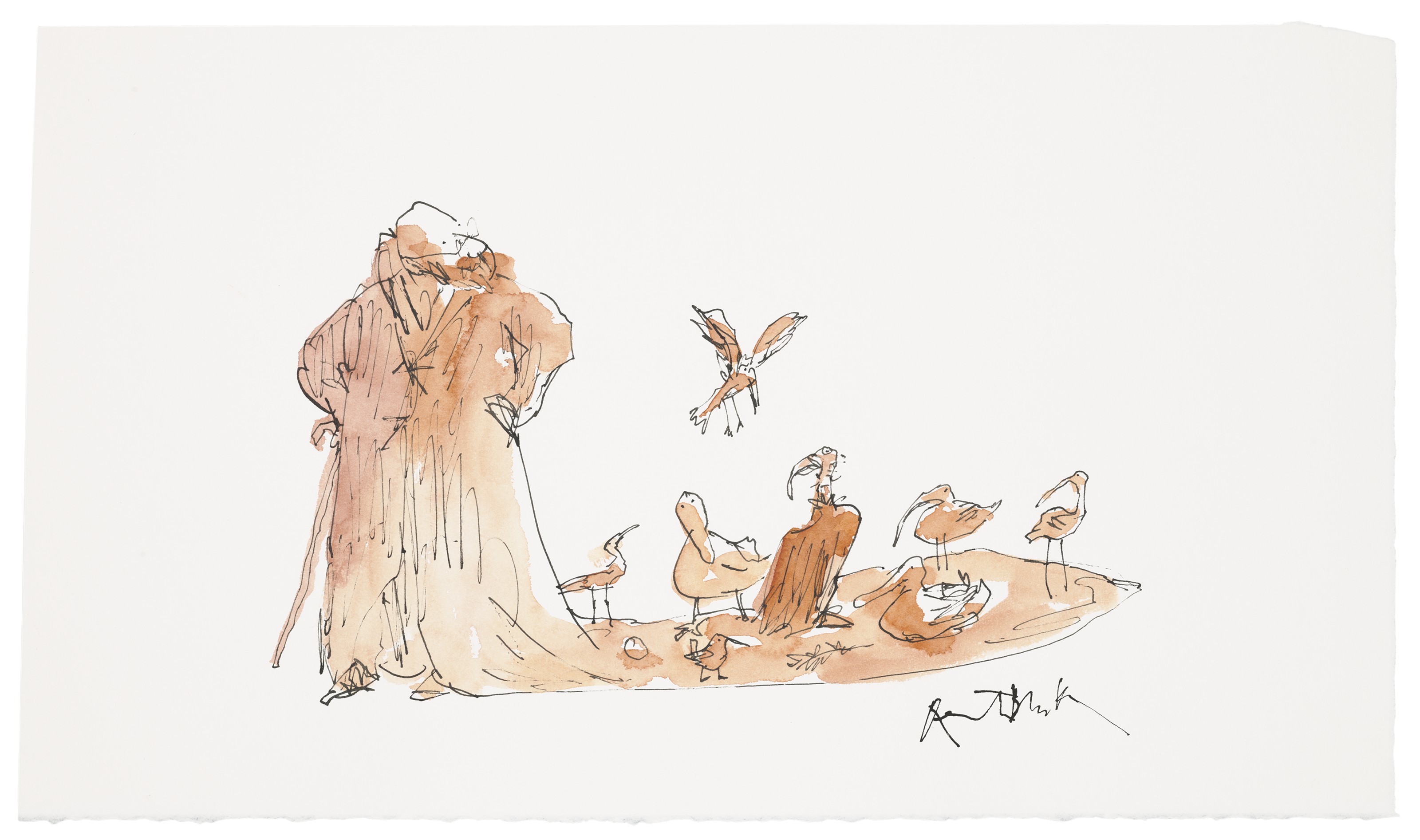 QUENTIN BLAKE (b.1932), Bird companions #24 | Christie’s