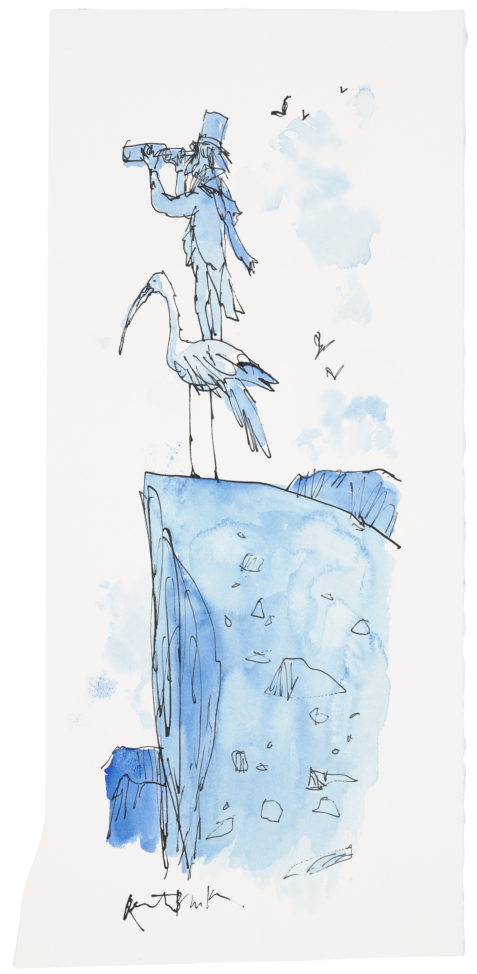 QUENTIN BLAKE (b.1932), Bird companions #26 | Christie’s