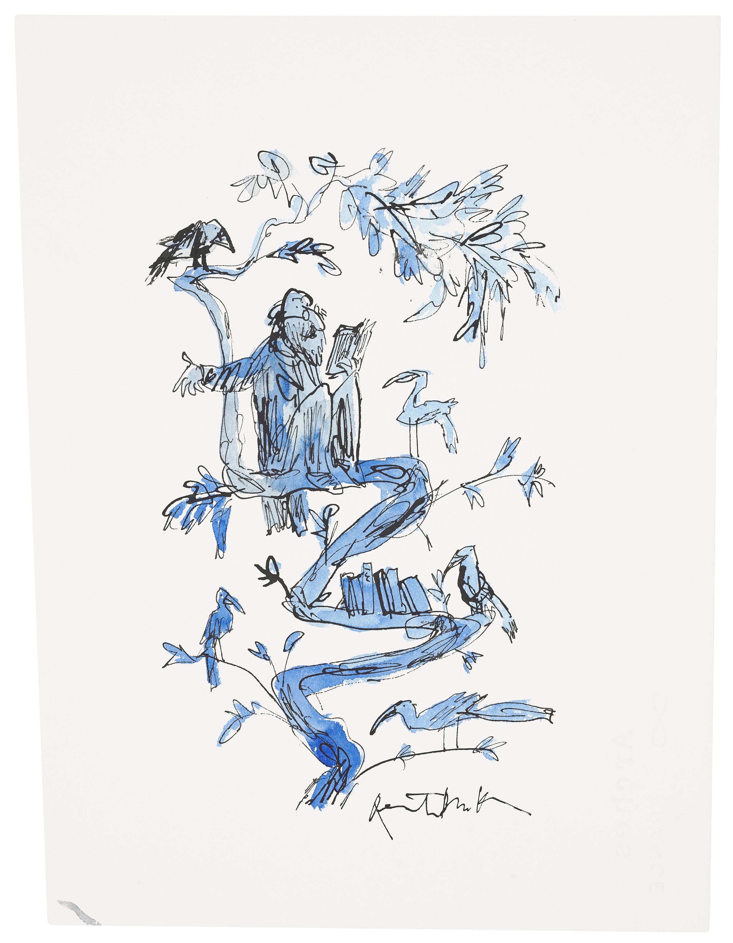 QUENTIN BLAKE (b.1932), People in Trees #5 | Christie’s