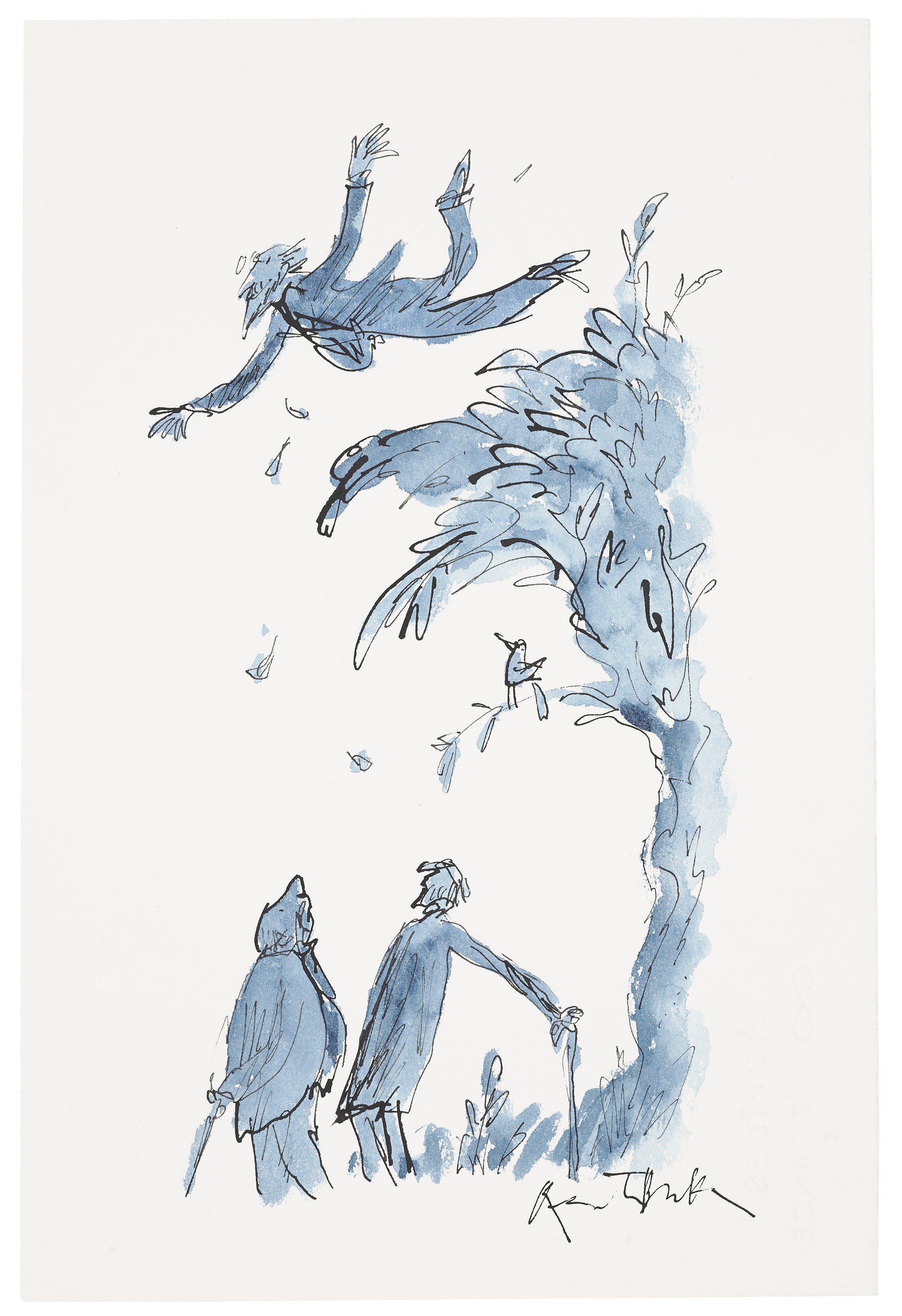 QUENTIN BLAKE (b.1932), People in Trees #7 | Christie’s