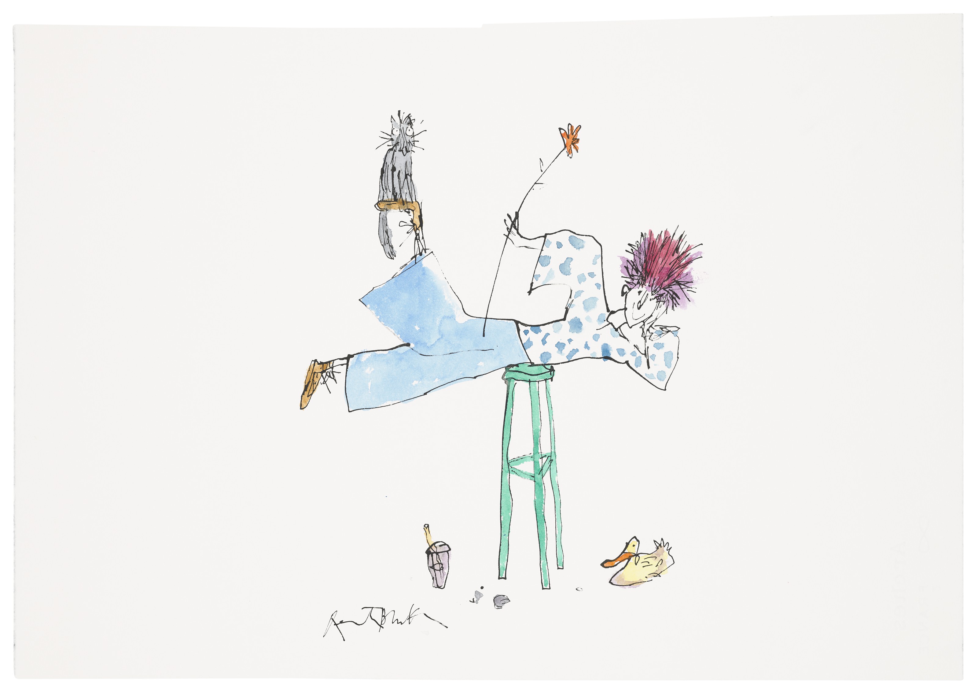 QUENTIN BLAKE (b.1932), Domestic Circus #3 | Christie’s