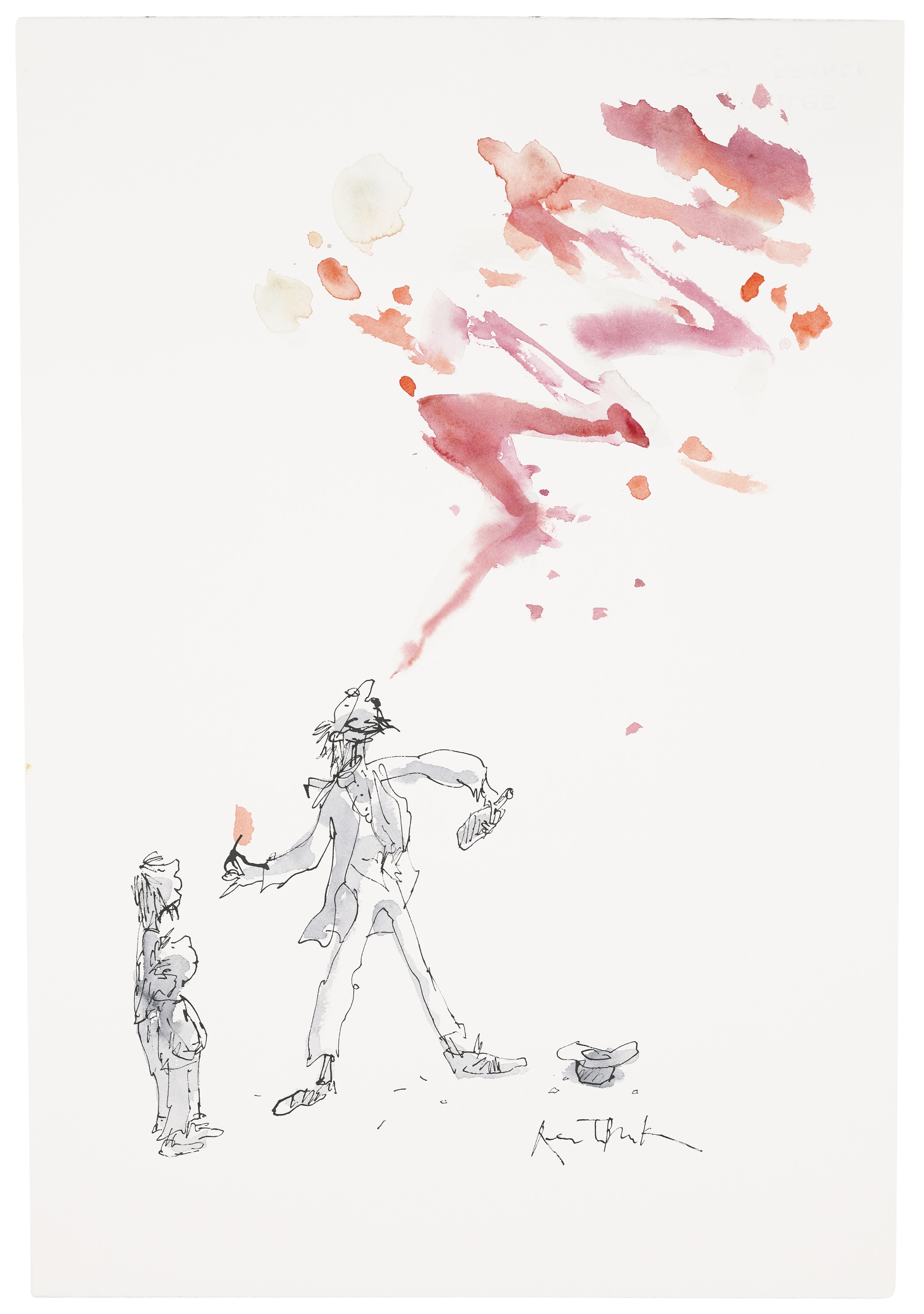 QUENTIN BLAKE (b.1932, Vapours #6 | Christie’s