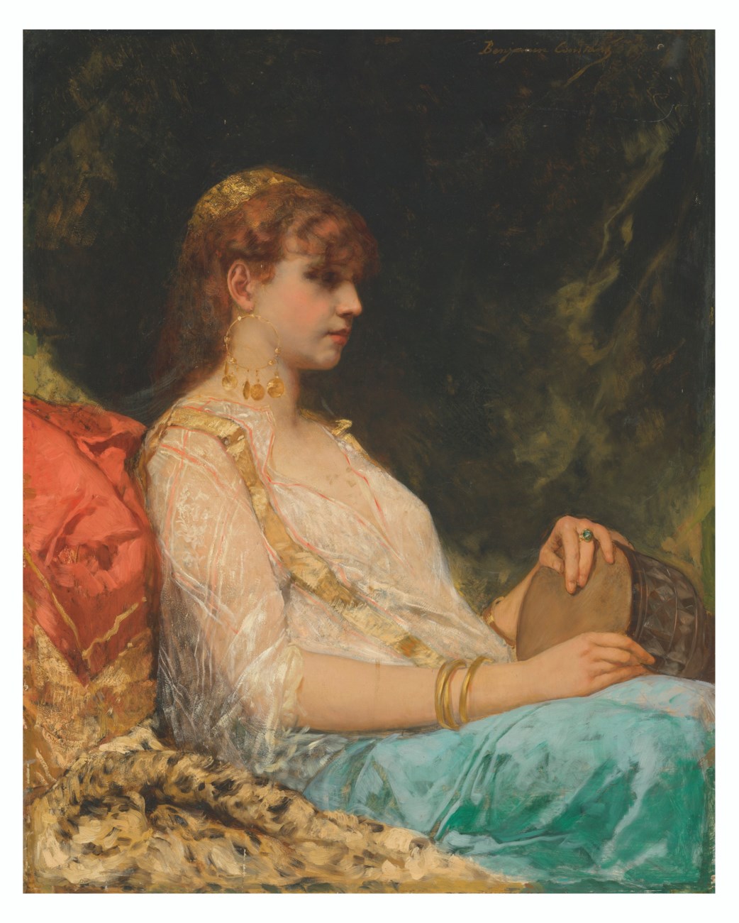 JEAN JOSEPH BENJAMIN CONSTANT (FRENCH, 1845-1902), L'Orientale au ...