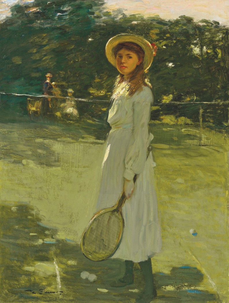 MARK SENIOR (BRITISH, 1864-1927), The tennis player | Christie's
