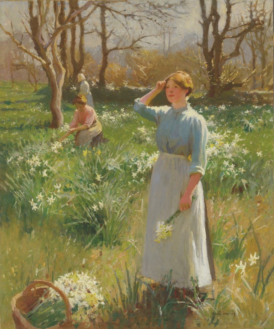 HAROLD CHARLES FRANCIS HARVEY (BRITISH, 1874-1941), Daffodils | Christie's