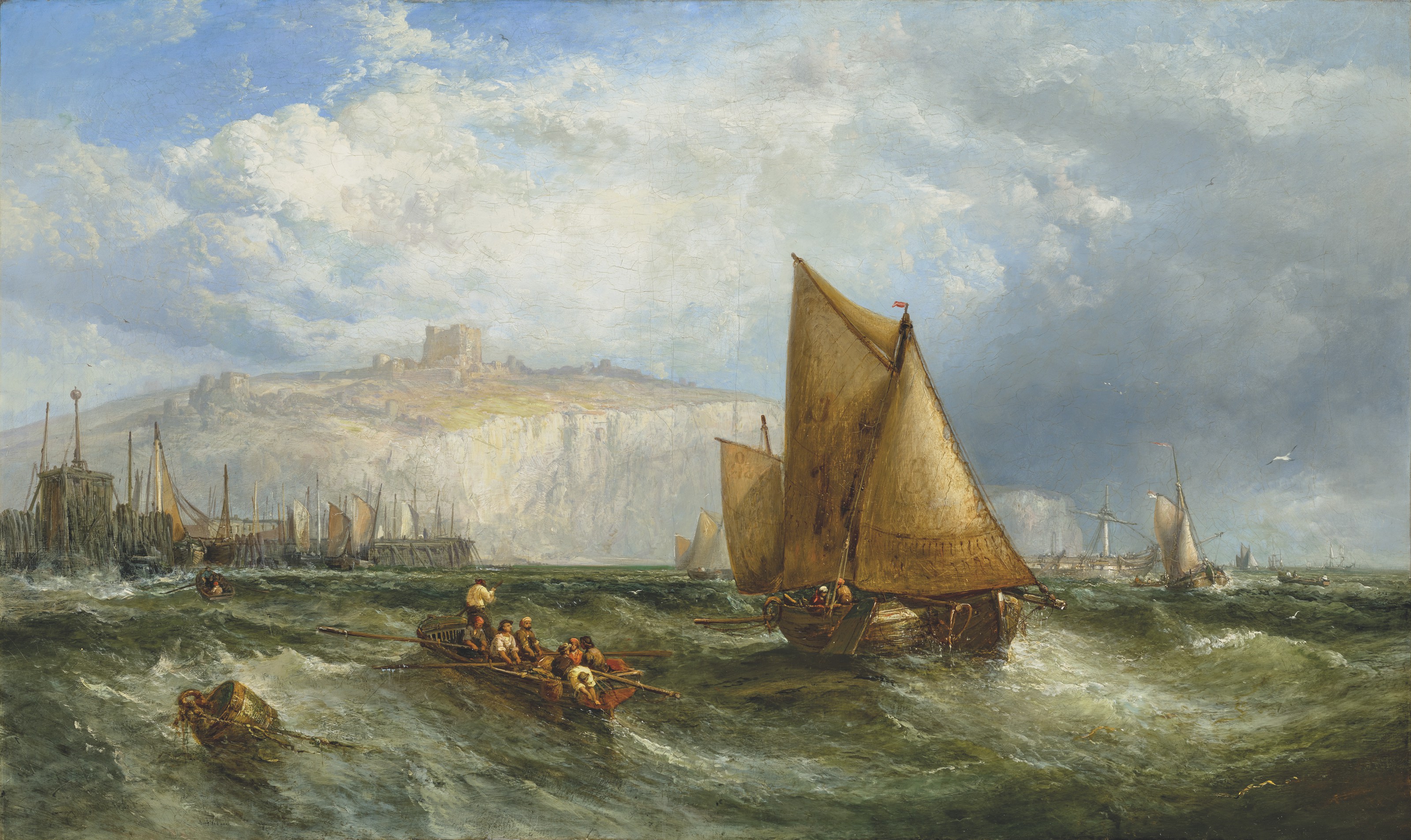 JAMES WEBB (BRITISH, 1825-1895), Dover | Christie’s