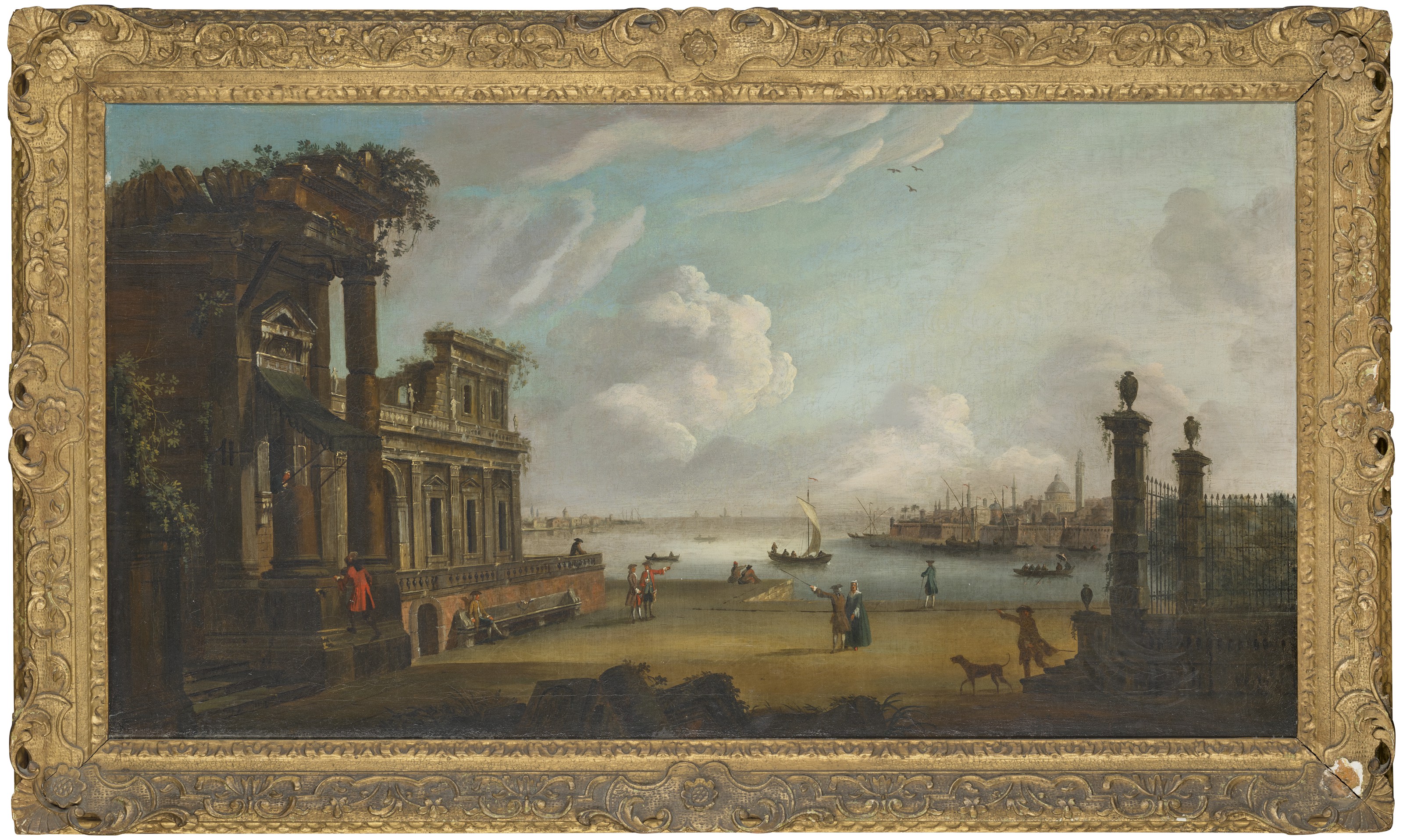 ATTRIBUTED TO THOMAS PATCH (EXETER 1725-1782 FLORENCE), A capriccio of ...