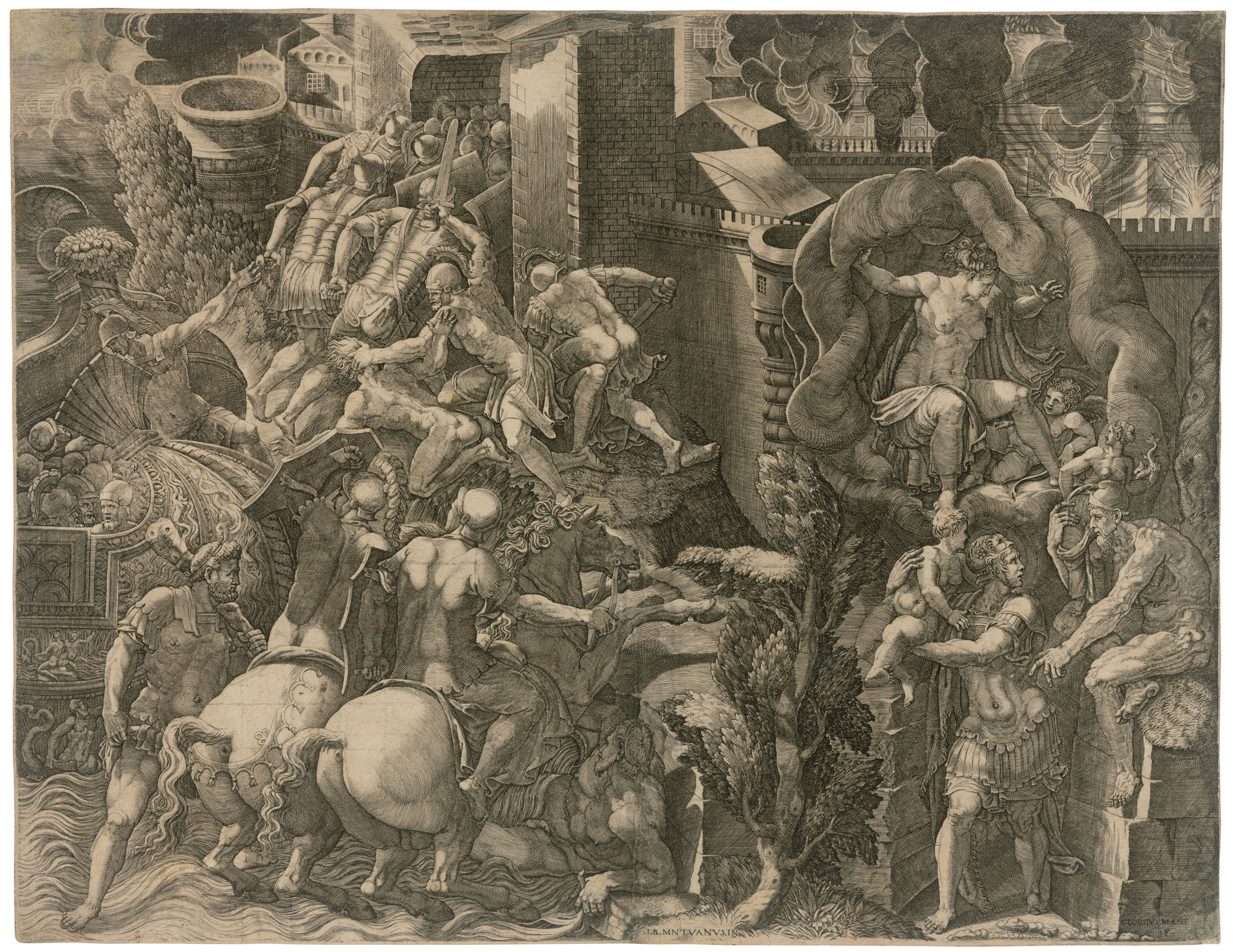 GIORGIO GHISI (1520-1582) AFTER GIOVANNI BATTISTA SCULTORI (1503-1575 ...