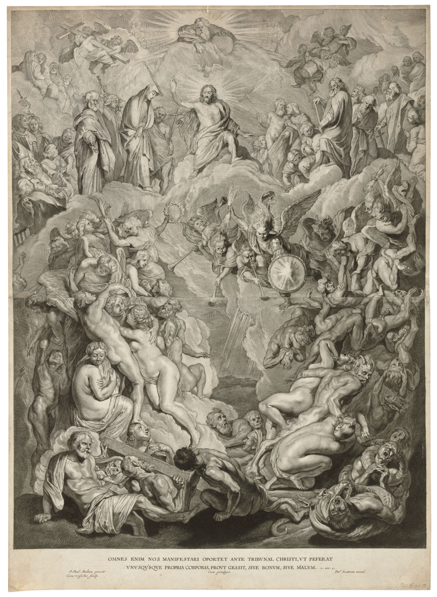 CORNELIS VISSCHER (1628/29- 1658) AFTER PETER PAUL RUBENS (1577-1640 ...