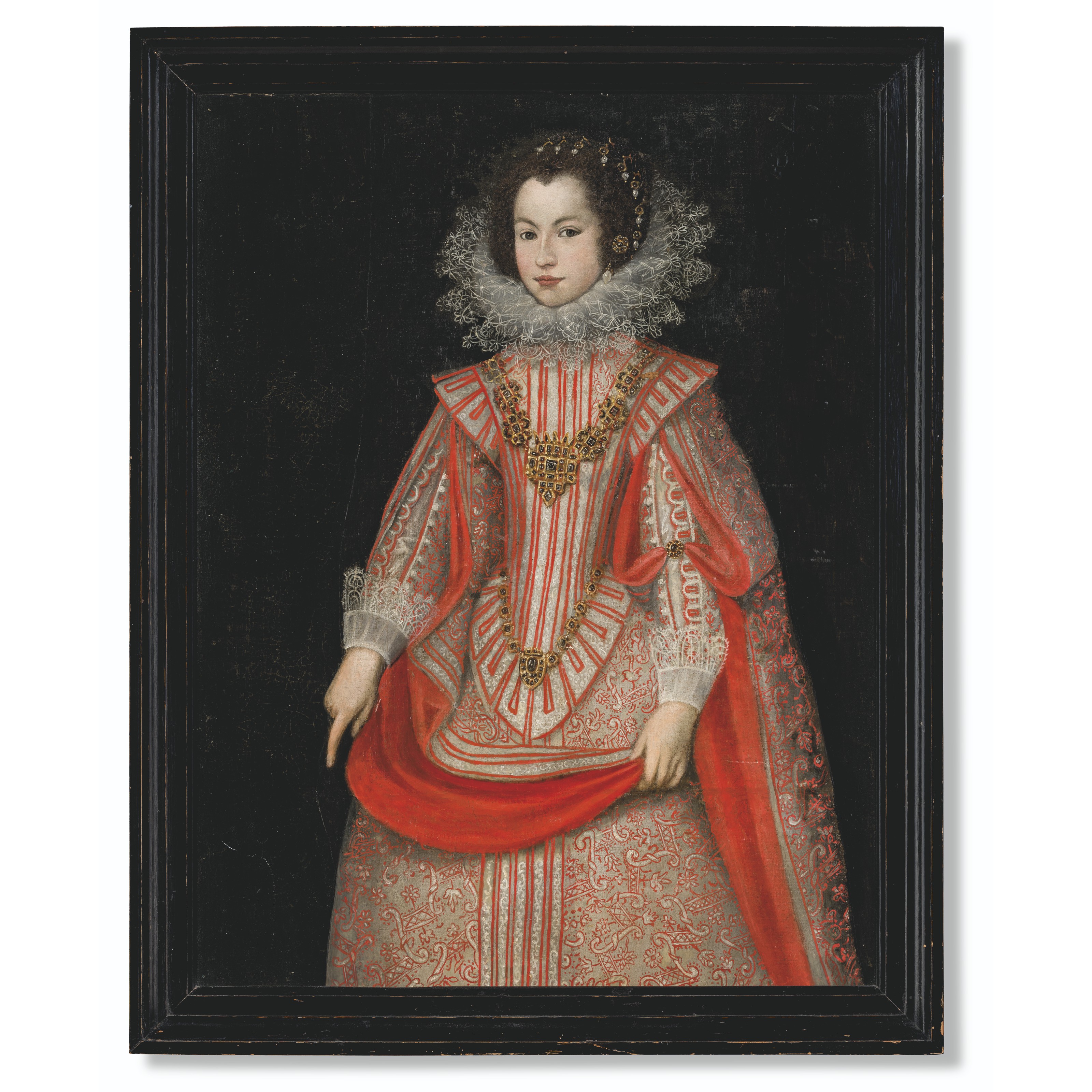 ITALIAN SCHOOL, CIRCA 1600, Portrait of a lady, three-quarter-length ...