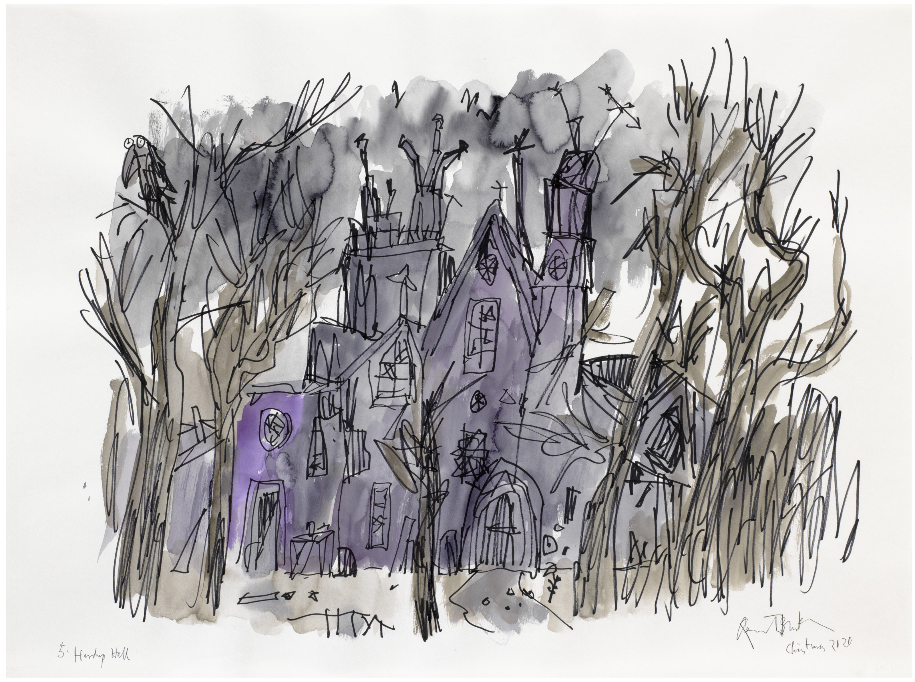 Quentin Blake (b. 1932), Hardup Hall | Christie’s