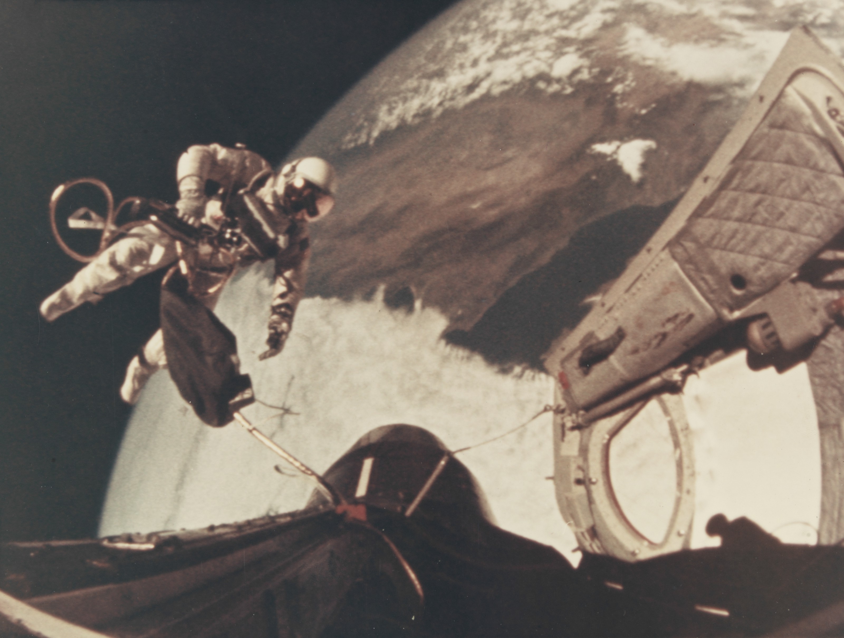 First US Spacewalk, Ed White’s EVA over Texas, June 3, 1965, James ...