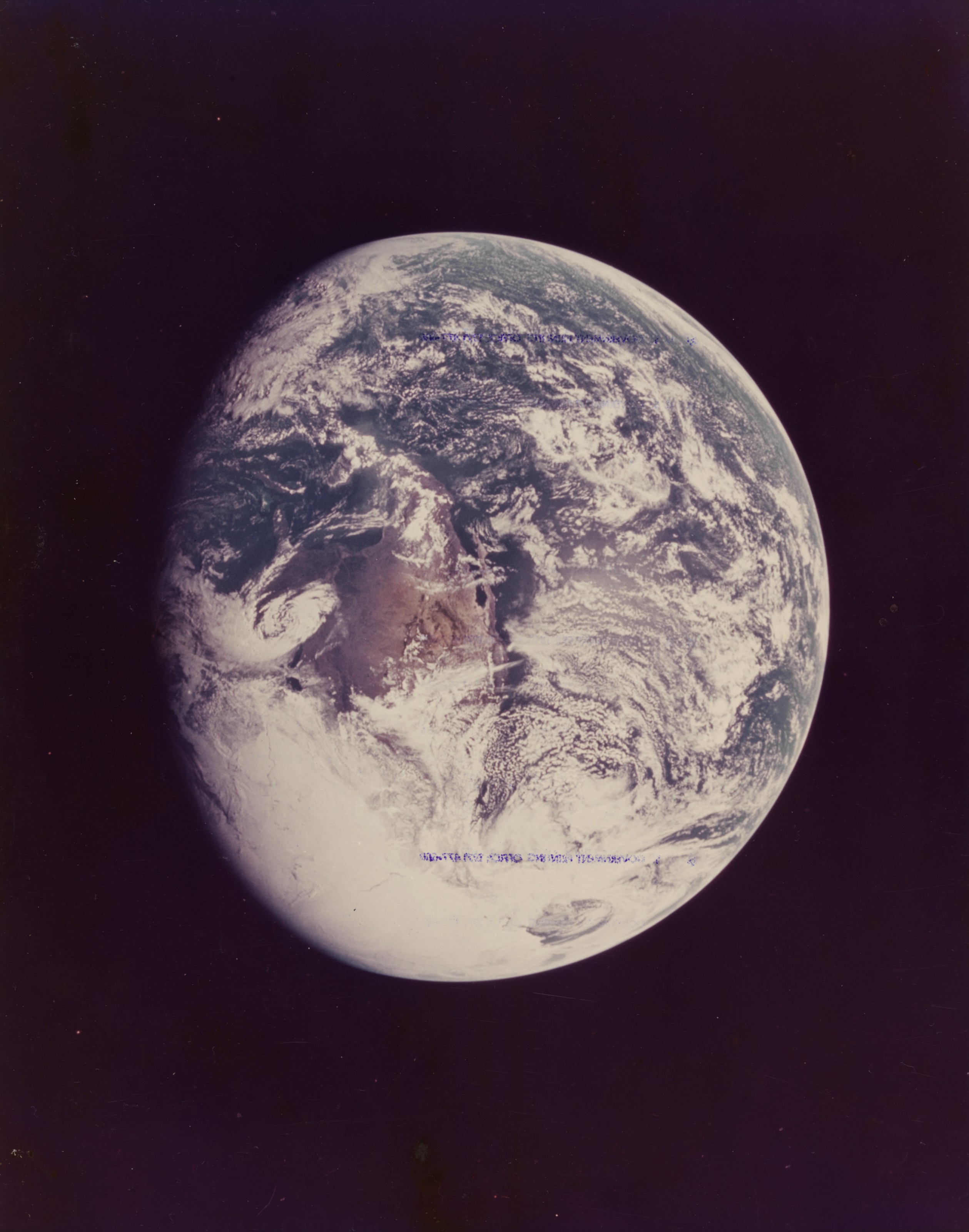 The Earth-Moon round trip: Saturn V rocket (Apollo 16) lifts off from ...