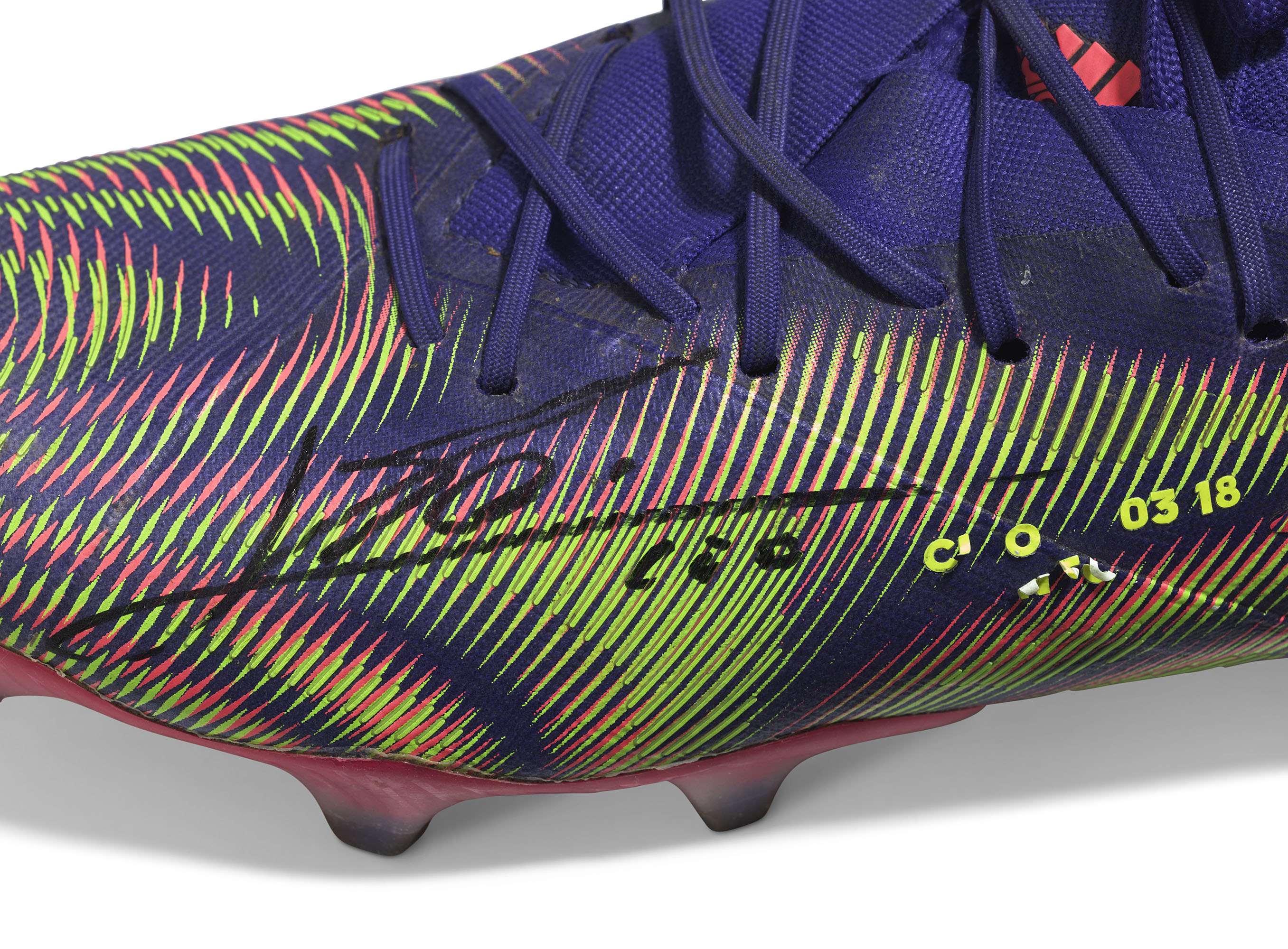 Lionel Messi: A Pair Of Barcelona Star's Football Boots Auctioned For ...