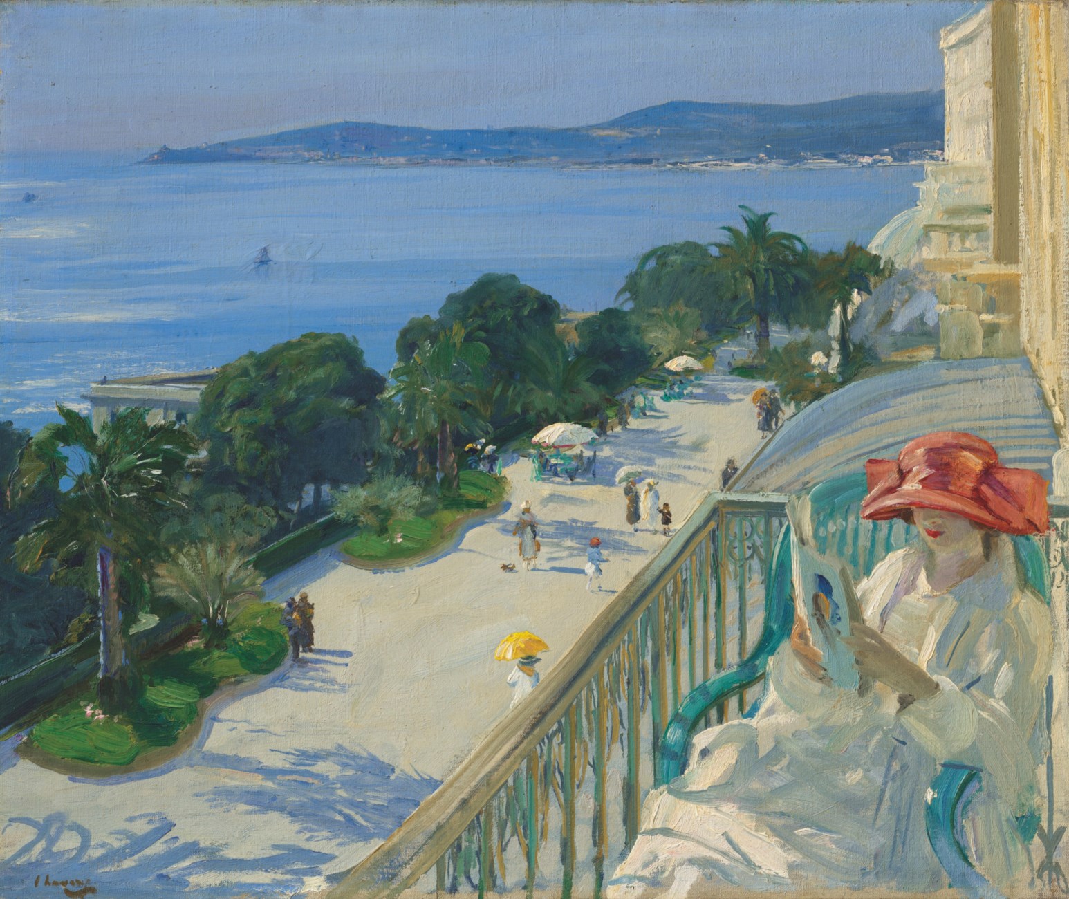 Sir John Lavery, R.A., R.S.A., R.H.A. (1856-1941), The Terrace, Cap d ...