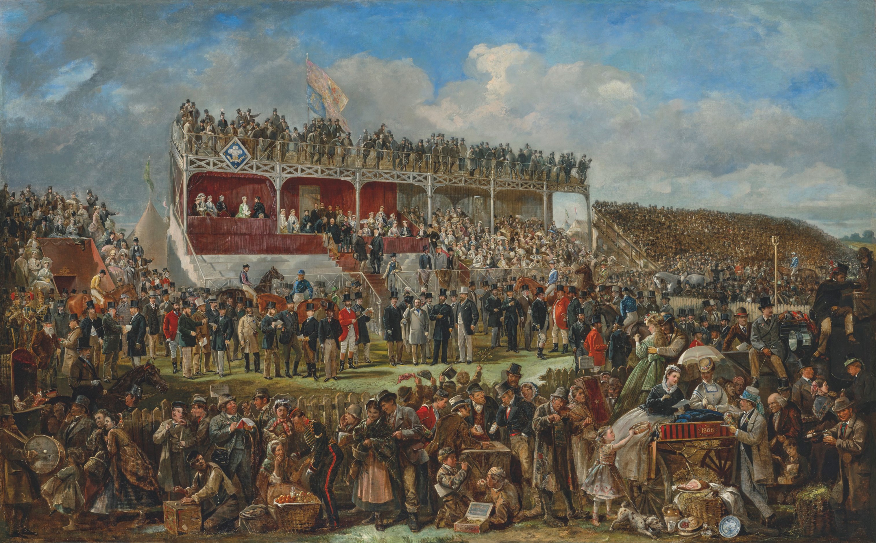 John Fergus O'Hea (c.1838-1922), Punchestown Races, 1868 | Christie's