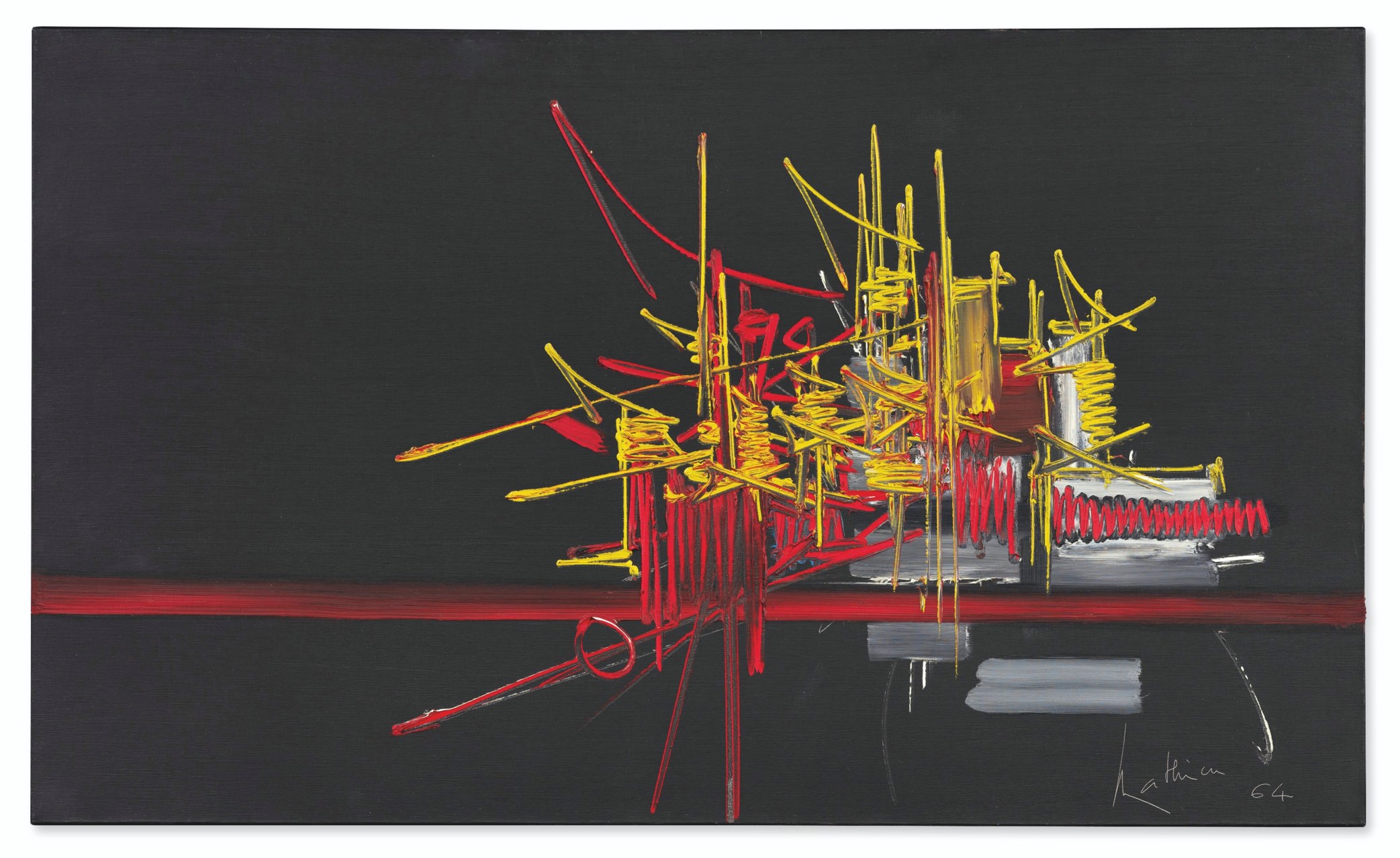 GEORGES MATHIEU (1921-2012)