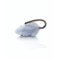 A JEWELLED CHALCEDONY MODEL OF A MOUSE, BY FABERGÉ, ST PETERSBURG ...