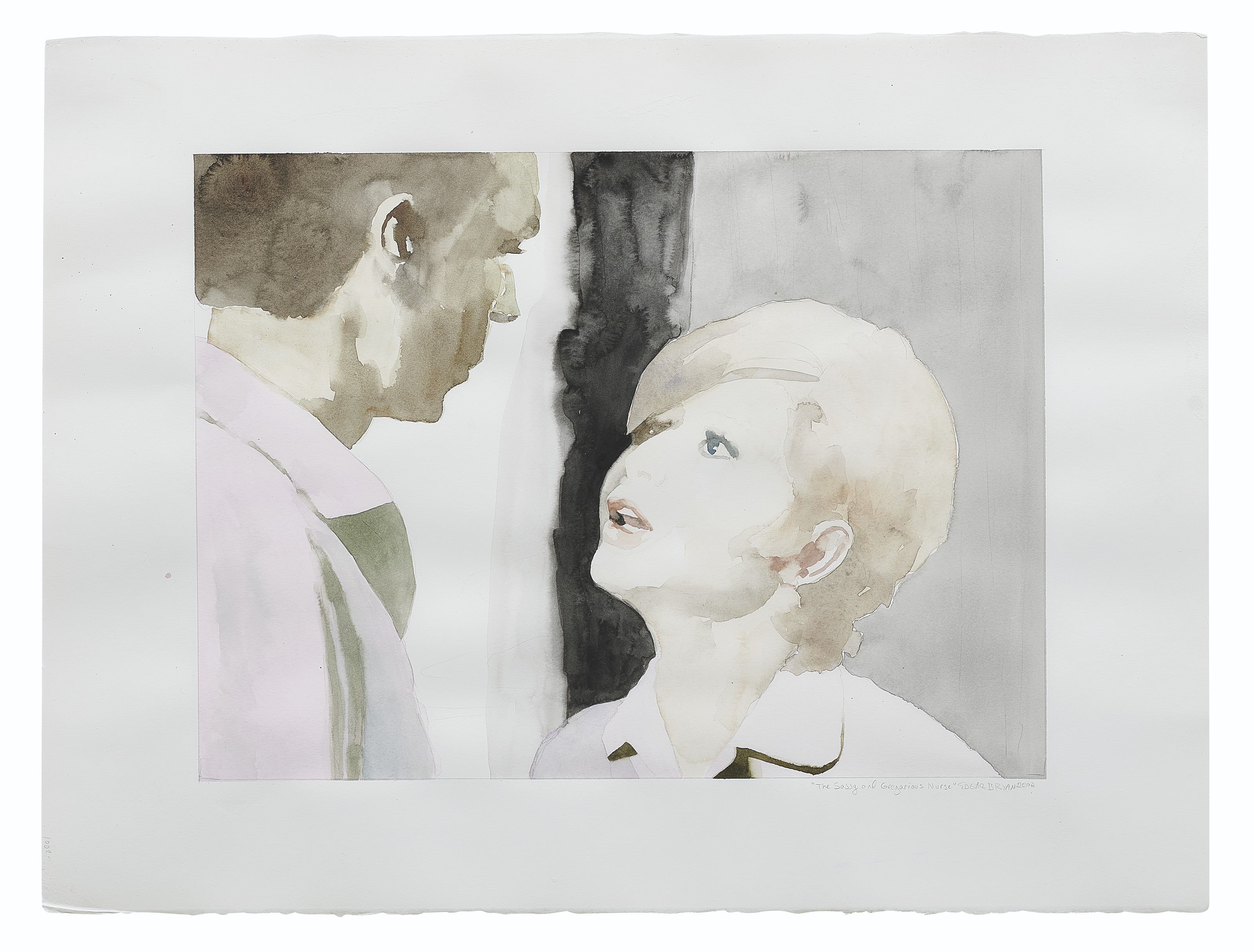 EDGAR BRYAN (B. 1970), Untitled (The Sassy and Gregarious Nurse ...