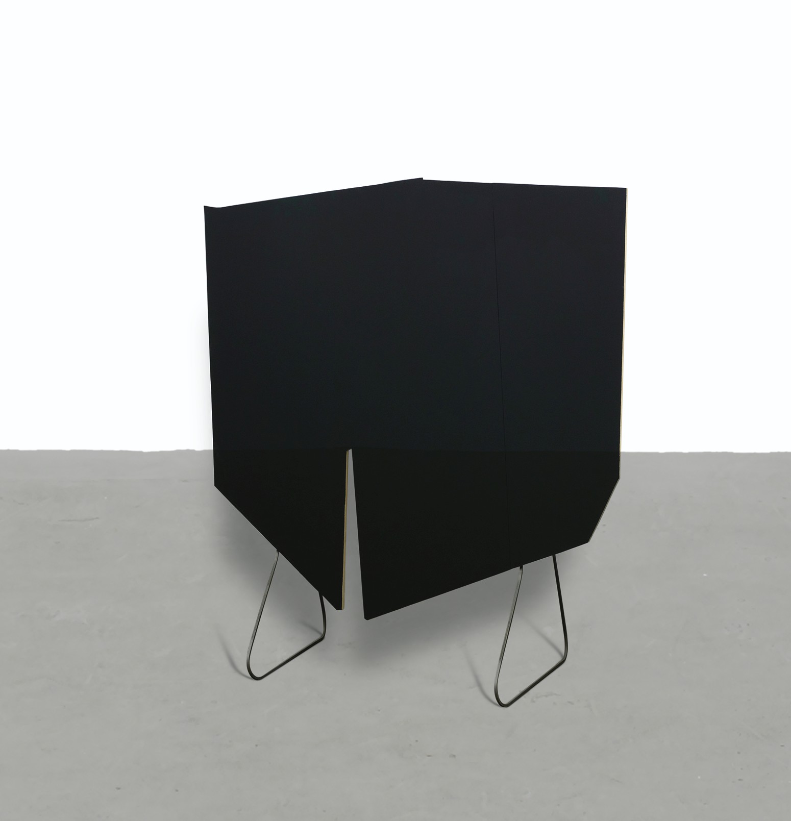 PETER COFFIN (B. 1972), Sculpture Silhouette Prop (R. Serra 'One ton ...