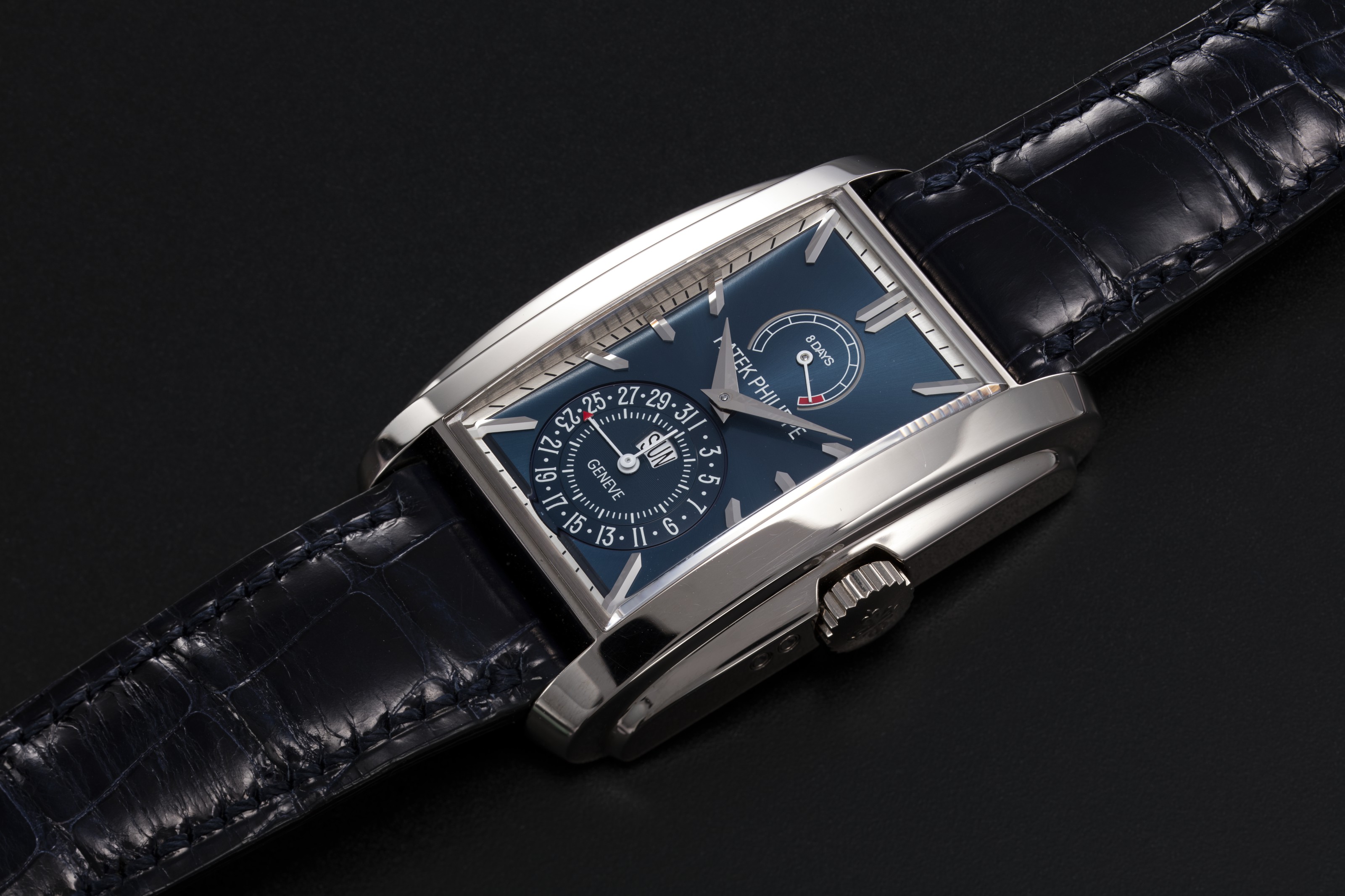 PATEK PHILIPPE REF. 5200G, WHITE GOLD GONDOLO WRISTWATCH, CASE NO. 4 ...