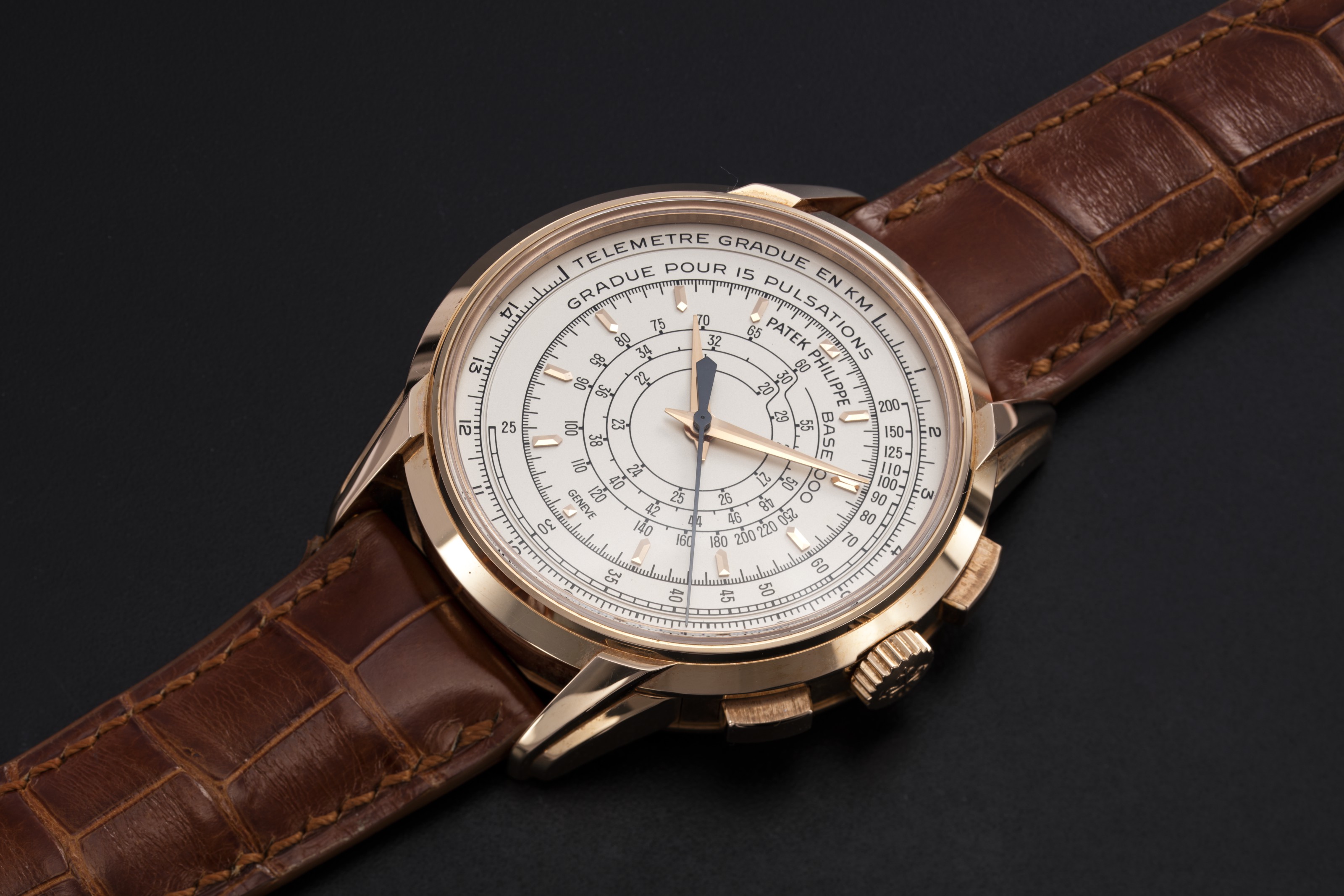 PATEK PHILIPPE, REF. 5975R , A LIMITED EDITION GOLD MULTI-SCALE ...