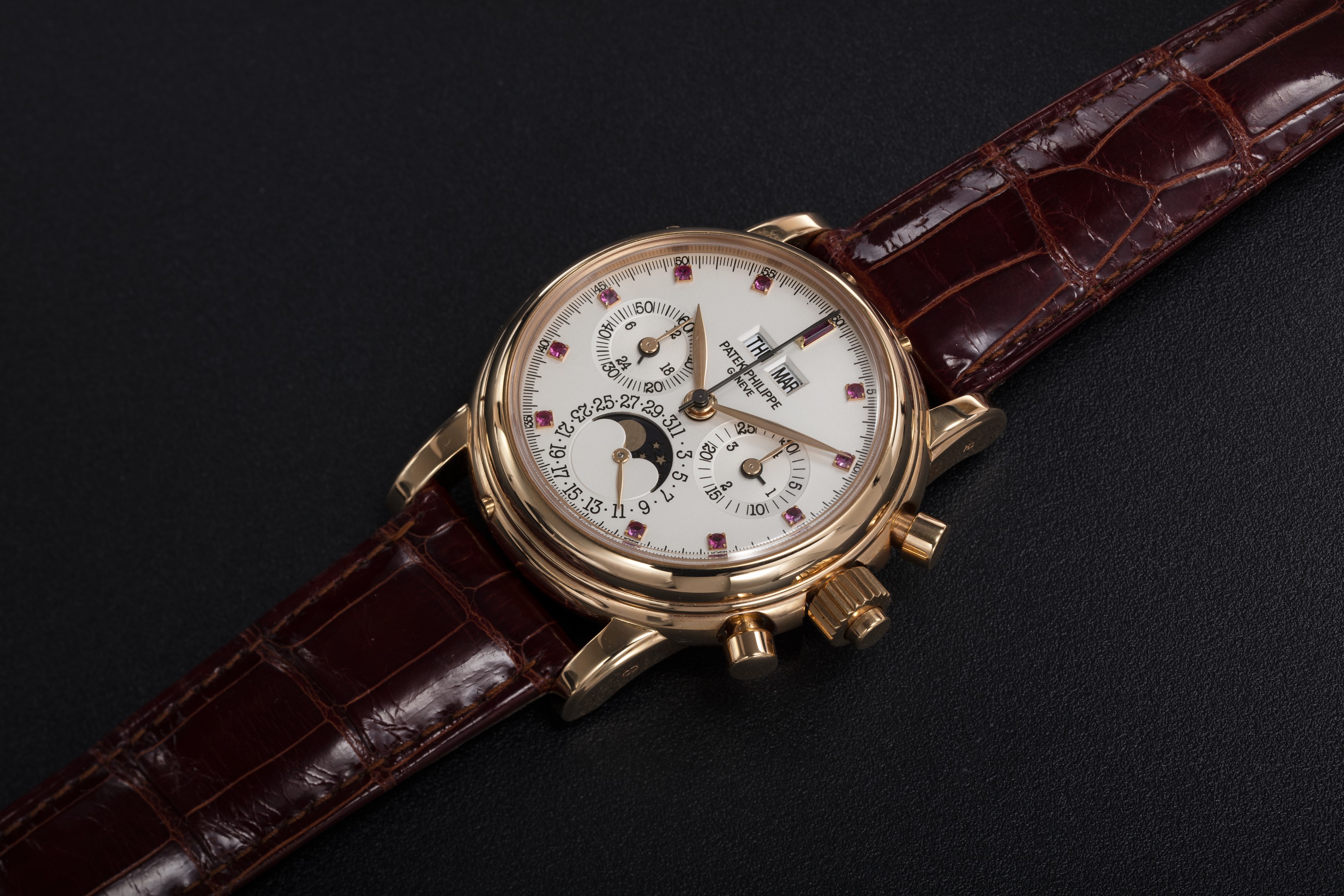 PATEK PHILIPPE, REF. 5004R, A RARE PERPETUAL CALENDAR SPLIT-SECONDS ...