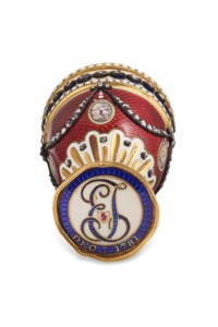 MARKWICK MARKHAM, PERIGAL. A VERY FINE AND EXTREMELY RARE SMALL 18K ...