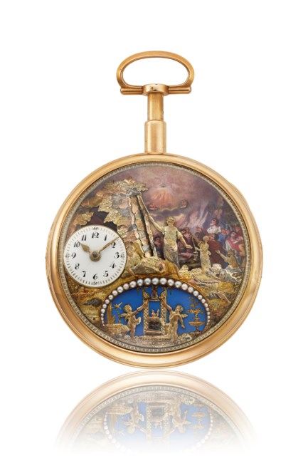 ATTRIBUTED TO CHARLES DUCOMMUN. AN EXTREMELY FINE, VERY RARE, LARGE AND ...