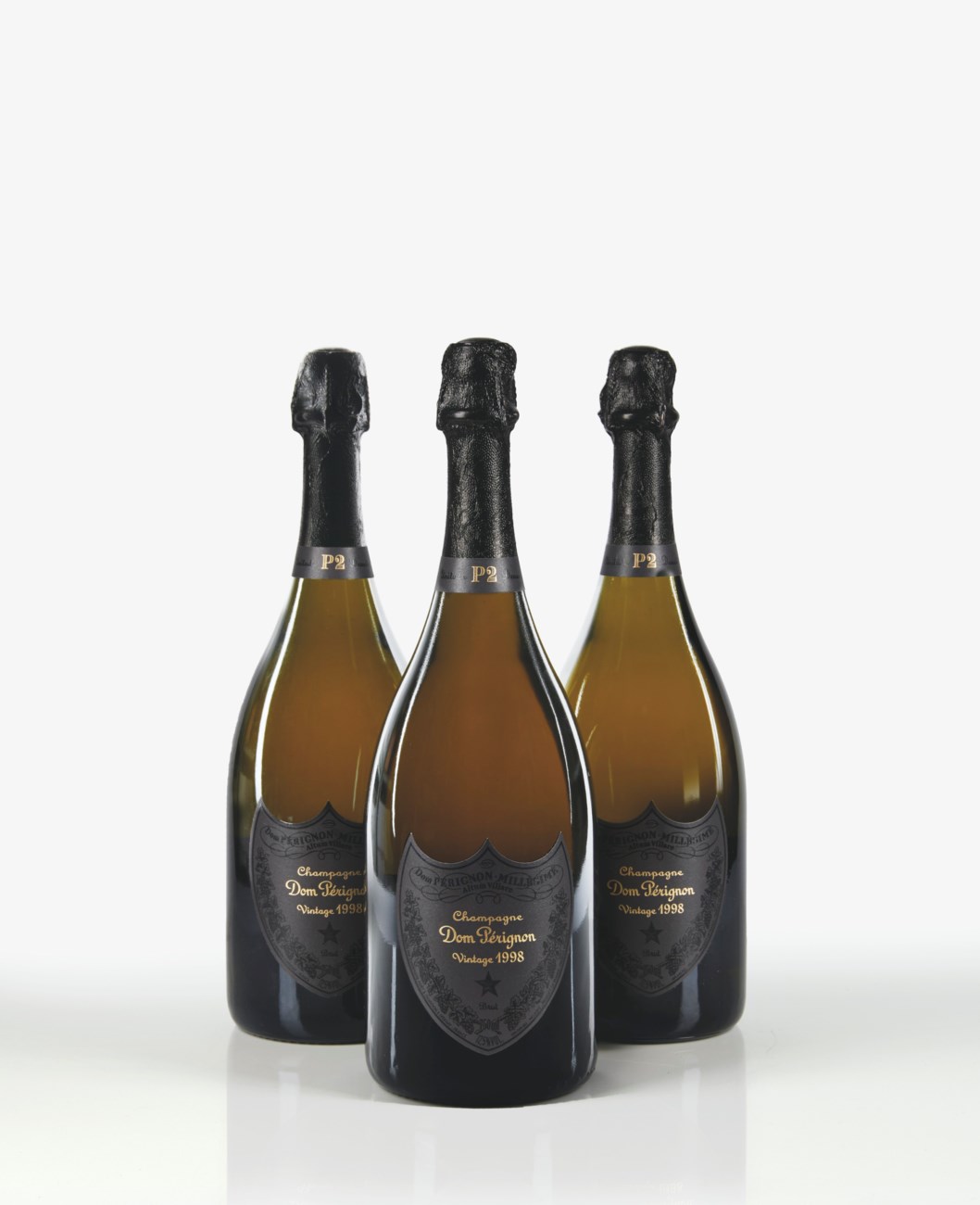 Dom Pérignon P2 1998Very slightly scuffed back labels (3)Dom Pérignon ...