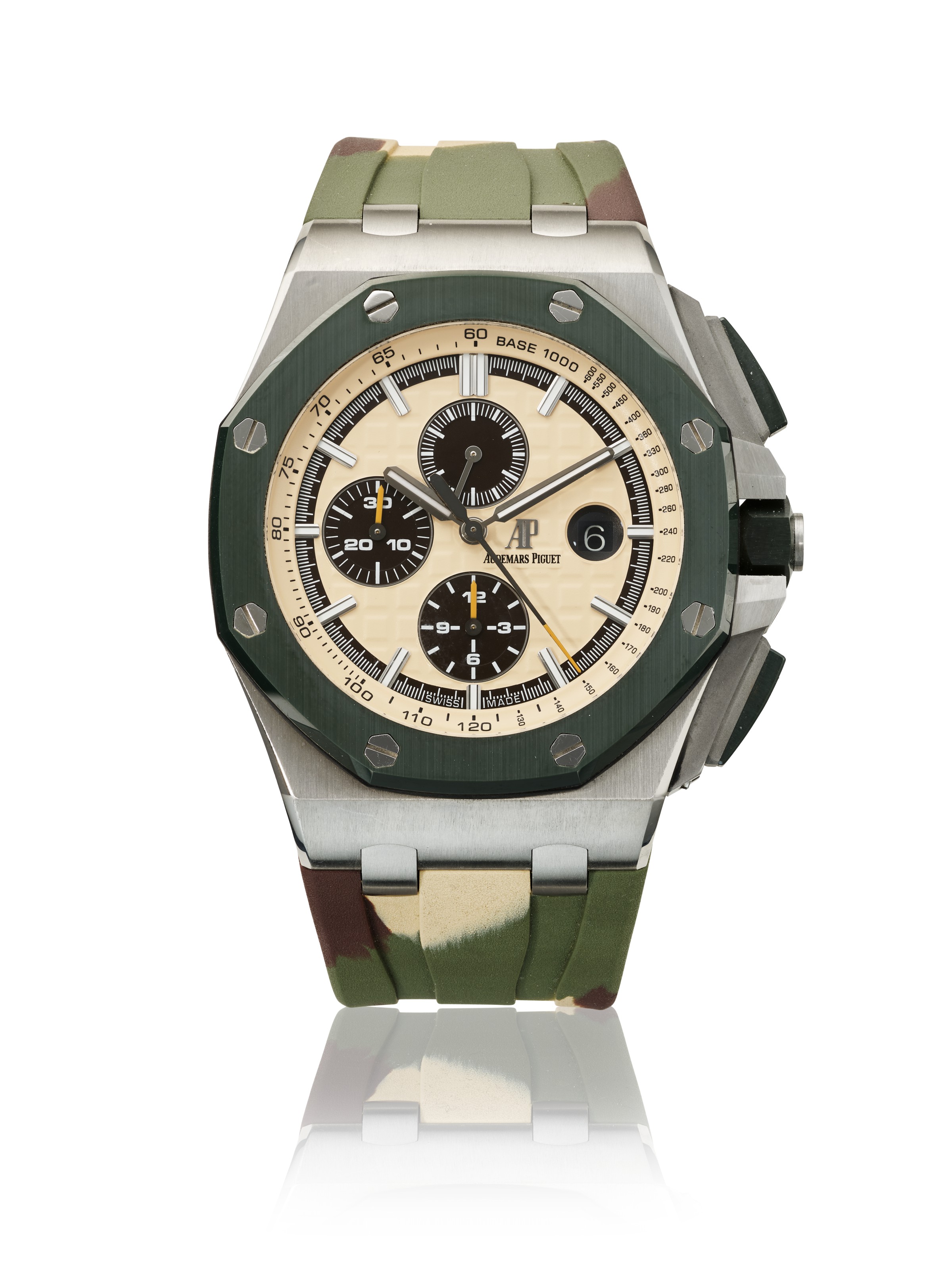 AUDEMARS PIGUET, CERAMIC AND CARBON ROYAL OAK OFFSHORE, REF. 26400SO ...
