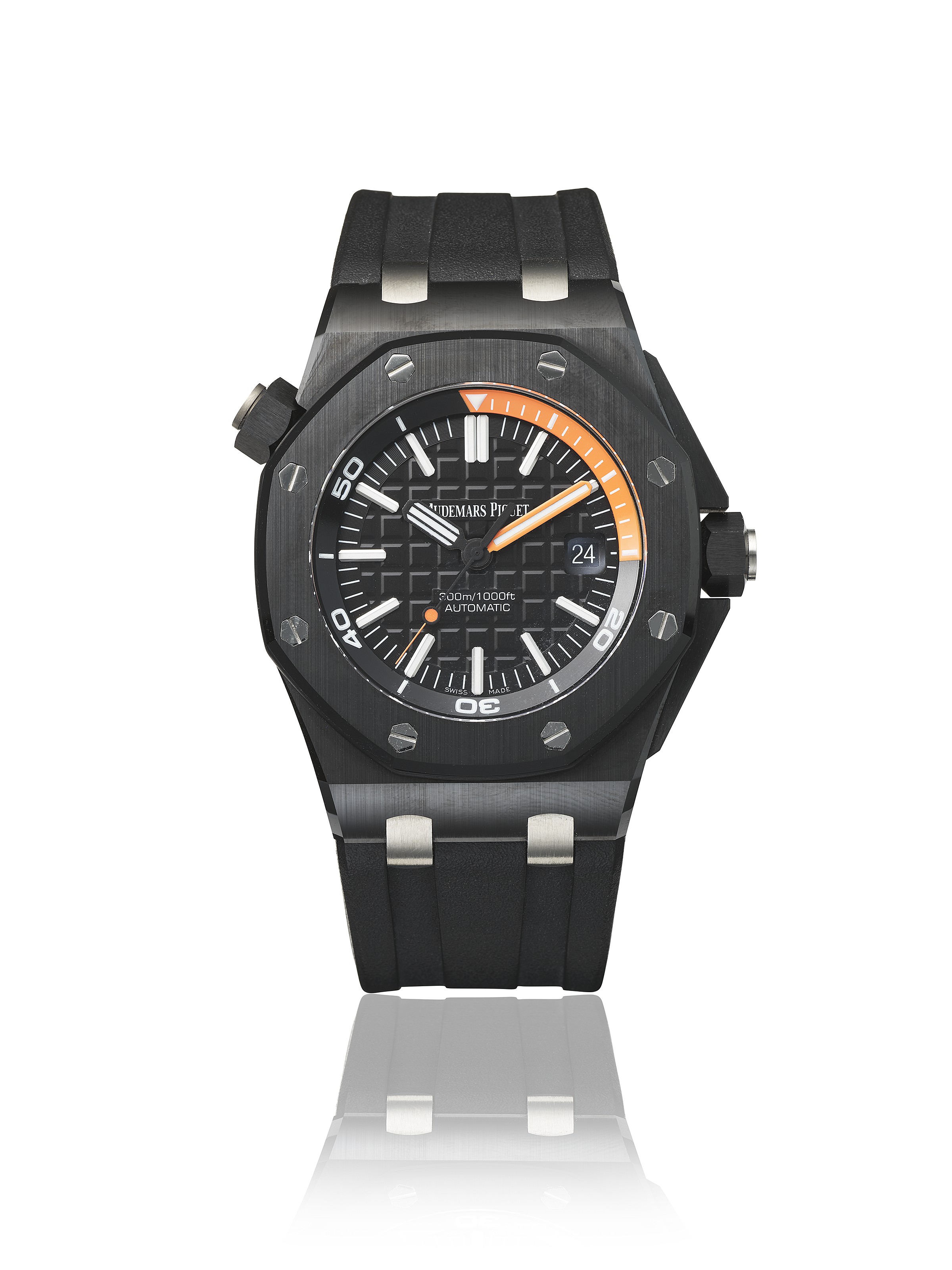 AUDEMARS PIGUET, CERAMIC ROAL OAK OFFSHORE DIVER, REF. 15707CE ...