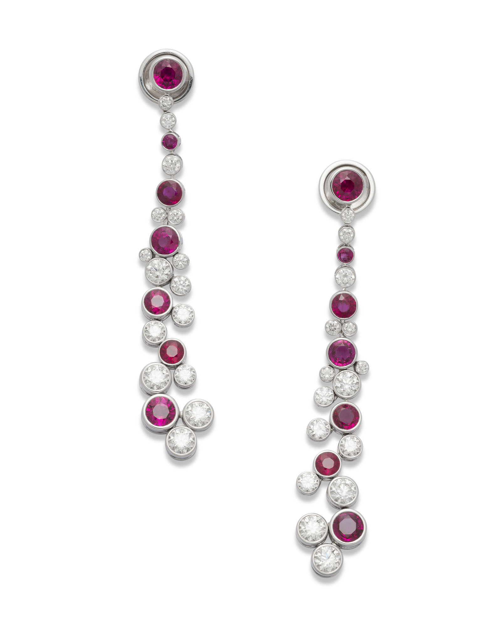 NO RESERVE - GRAFF RUBY AND DIAMOND EARRINGS, | Christie’s