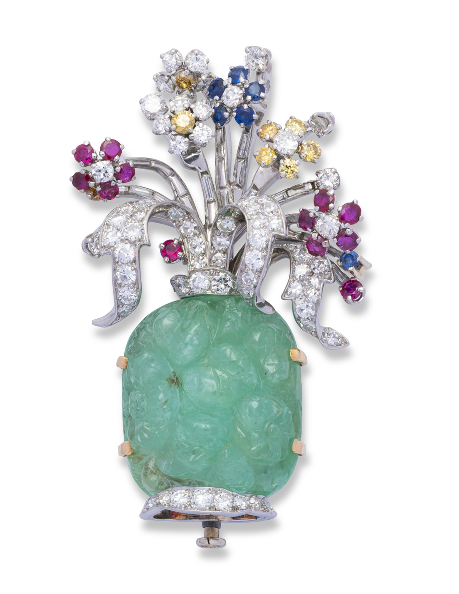 MULTI-GEM BROOCH, | Christie’s