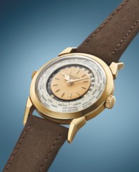 PATEK PHILIPPE. AN EXTREMELY FINE, HIGHLY IMPORTANT AND THE FIRST 18K ...