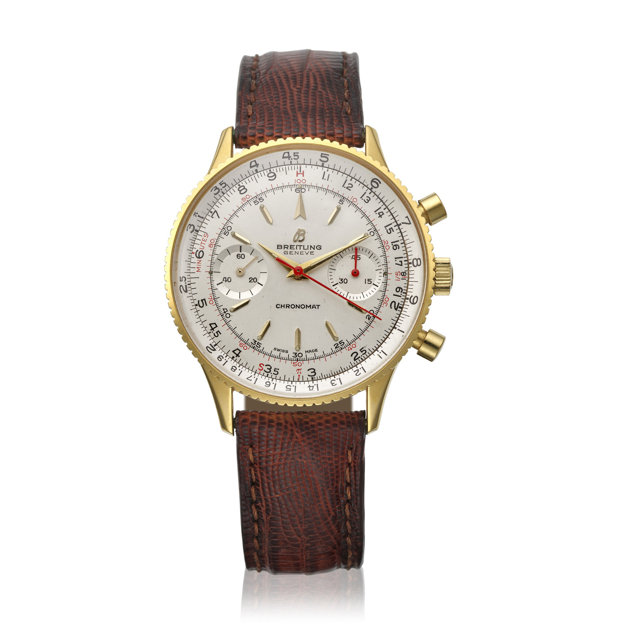 BREITLING, GOLD PLATED 'CHRONOMAT', REF. 808, | Christie’s