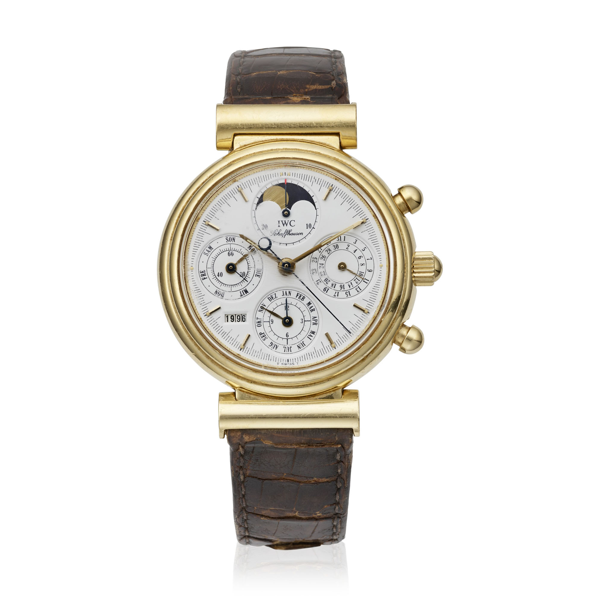 IWC, YELLOW GOLD 'DA VINCI', REF. 9252, | Christie’s