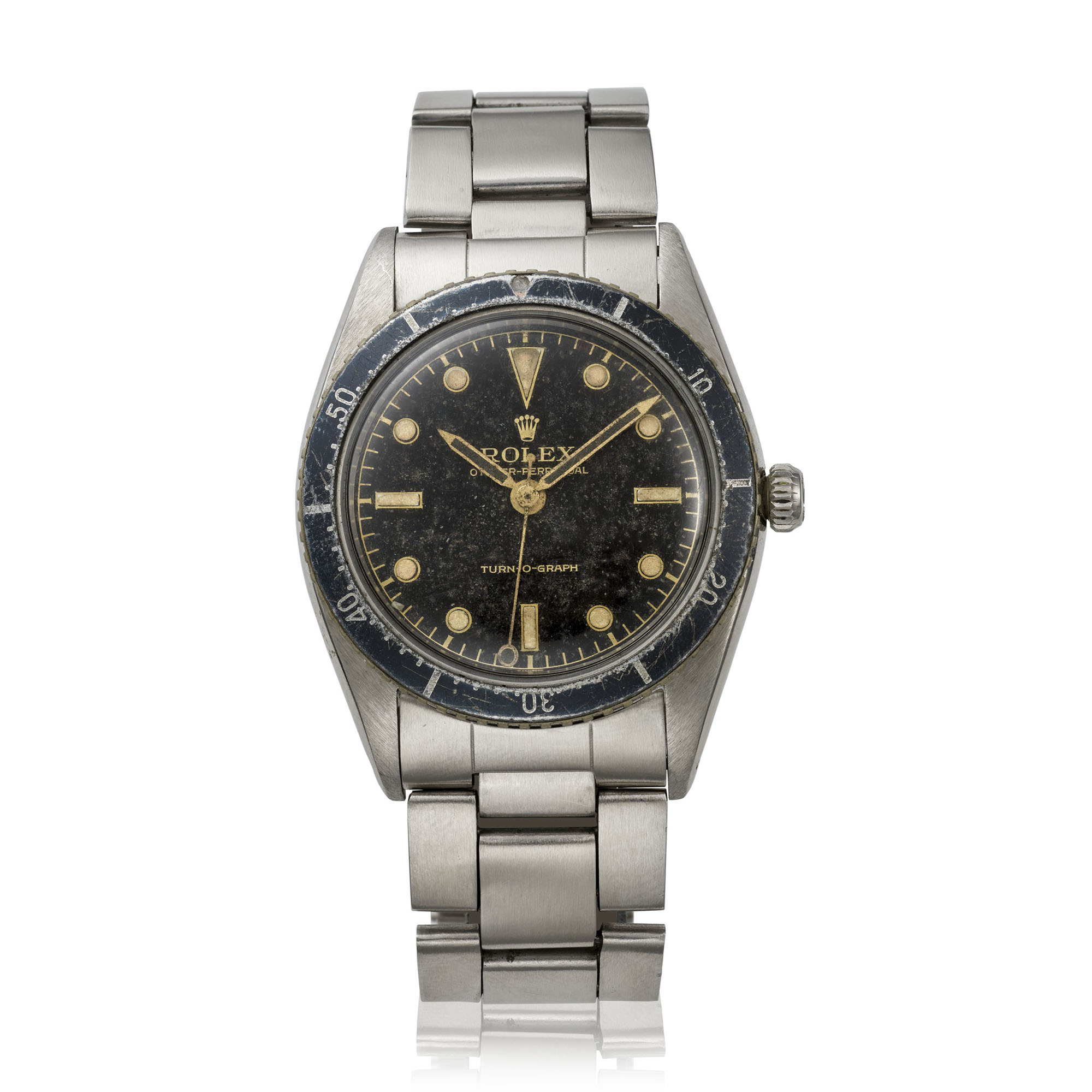 ROLEX, STAINLESS STEEL TURN-O-GRAPH, REF. 6202, | Christie’s