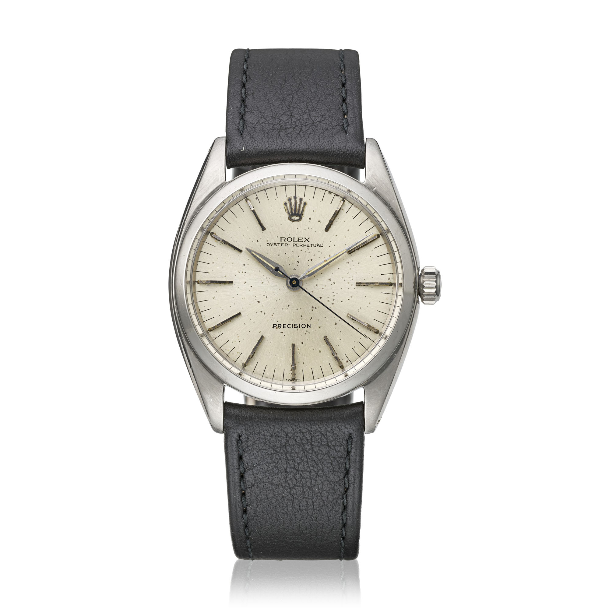 ROLEX, STAINLESS STEEL 'TRU BEAT', REF. 6556, | Christie’s