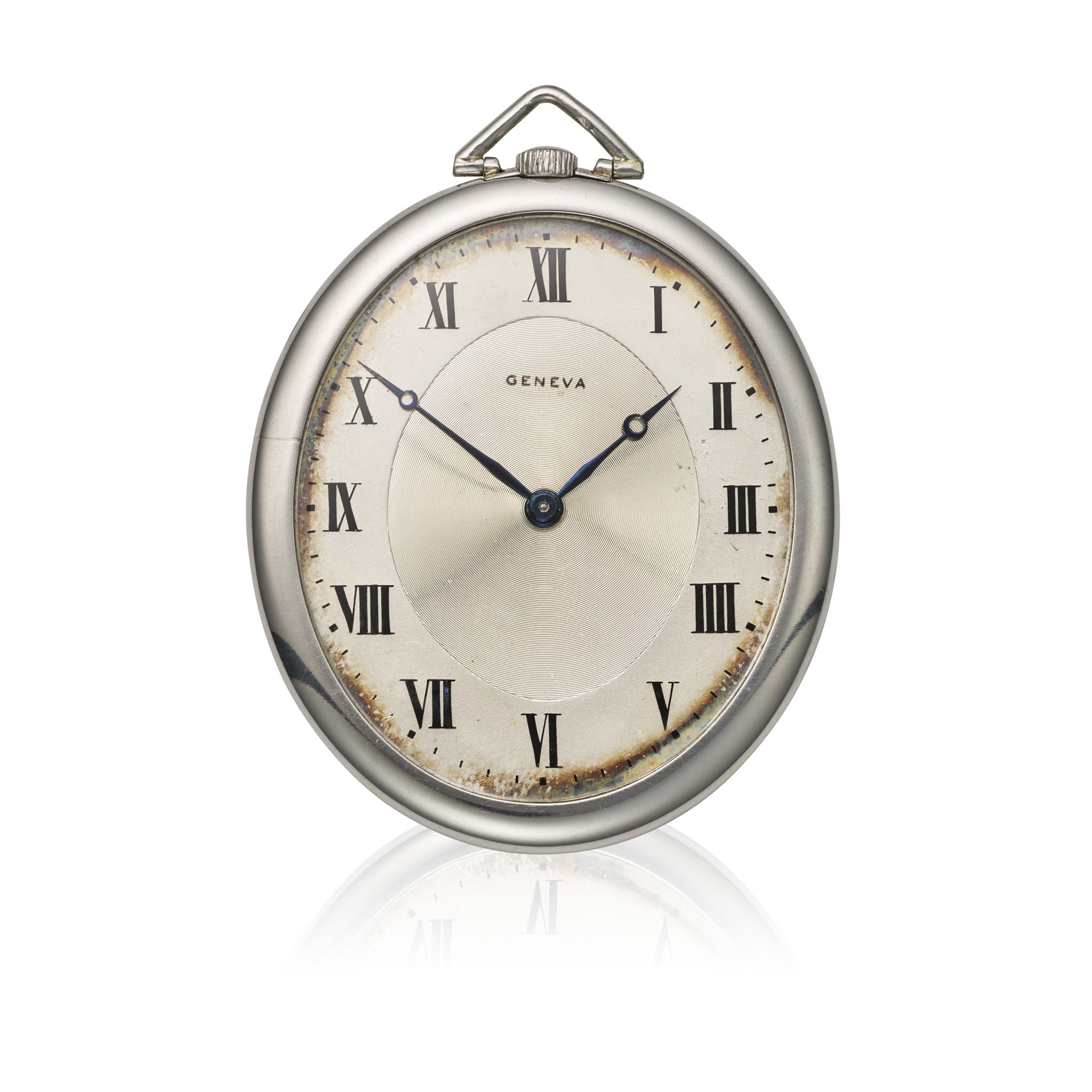 GENEVE, PLATINUM OPENFACE POCKET WATCH, | Christie’s