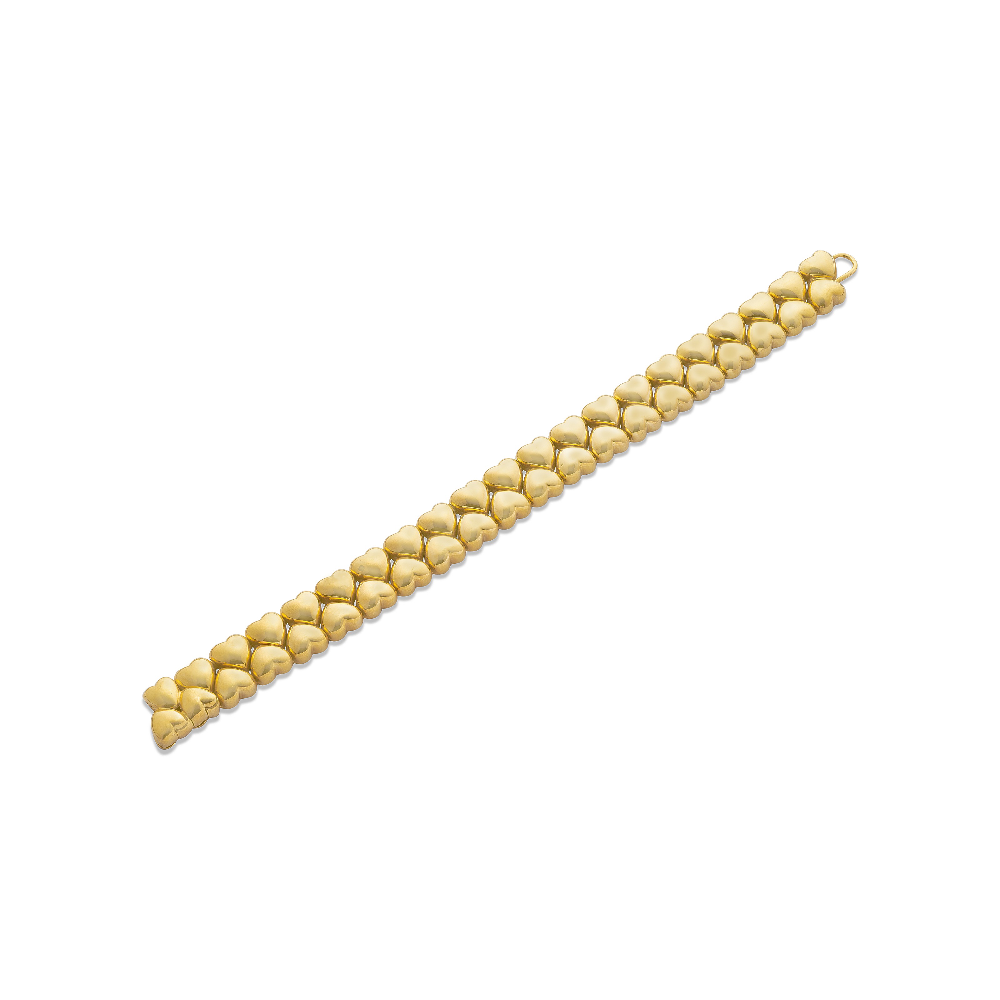 CARTIER GOLD HEART BRACELET, | Christie’s