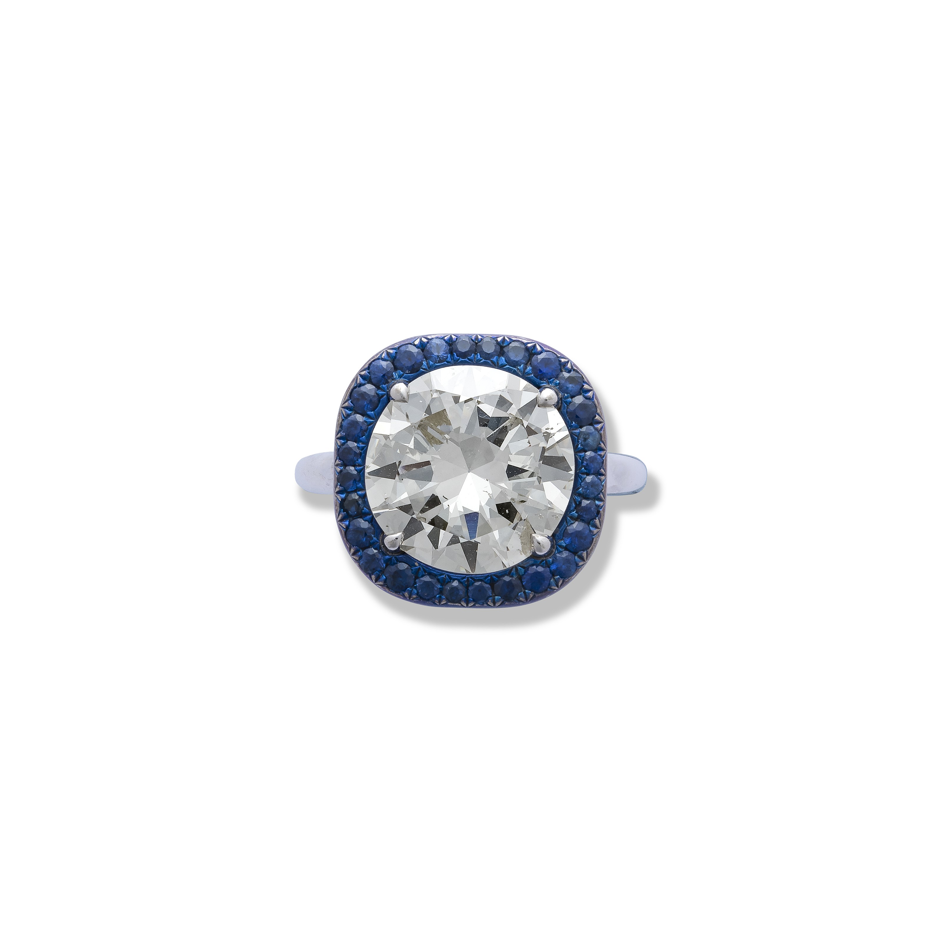 BENOIT DE GORSKI DIAMOND AND SAPPHIRE RING, | Christie’s