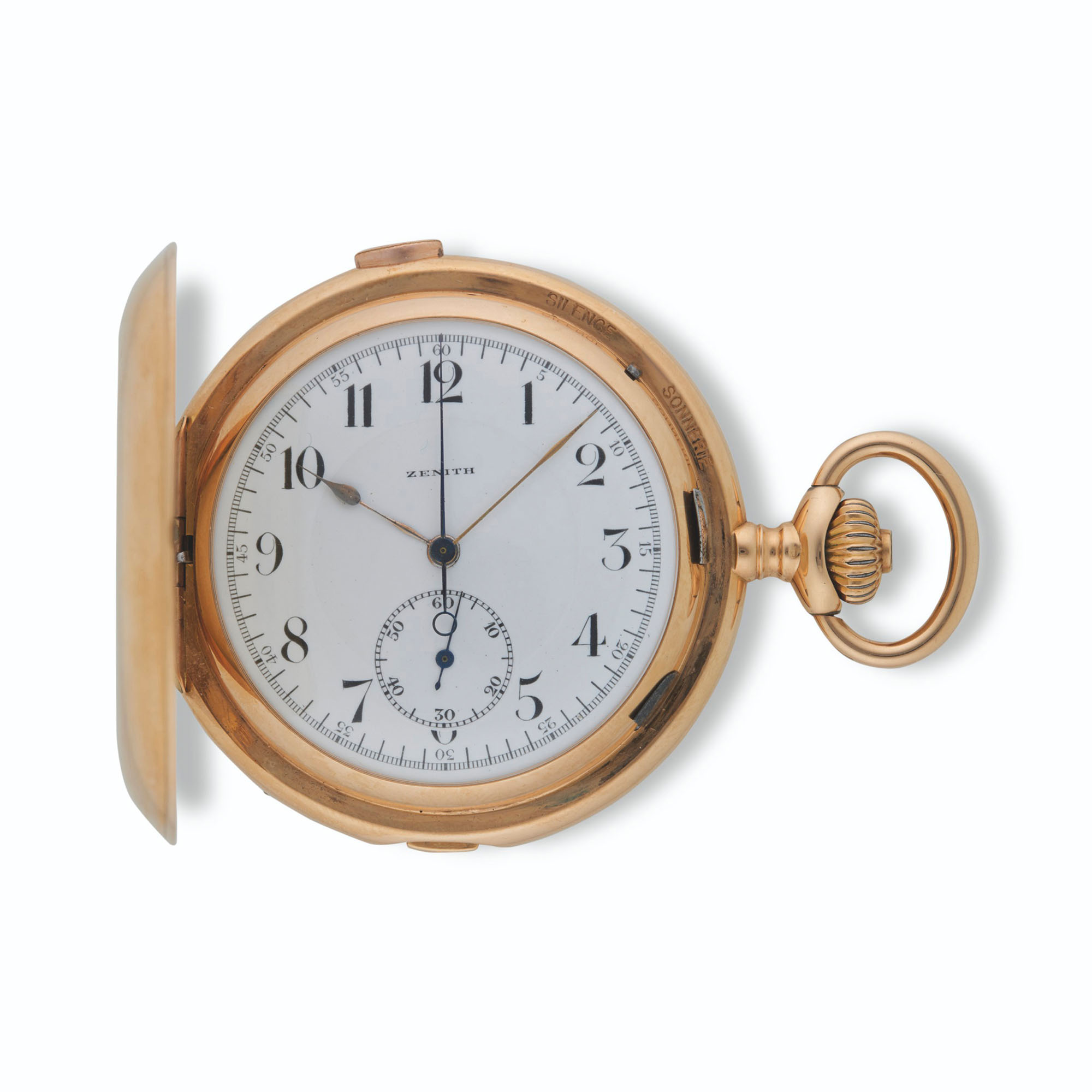 ZENITH. YELLOW GOLD MINUTE REPEATING, QUARTER-HOUR SELF-STRIKE AND ...