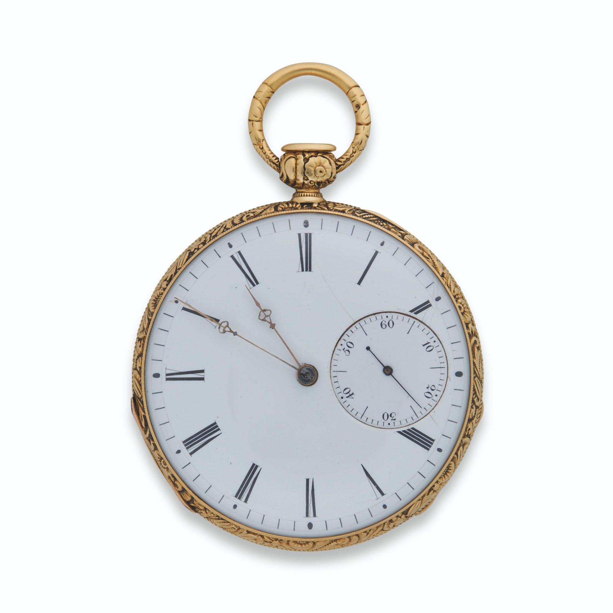 FRENCH, YELLOW GOLD QUARTER REPEATING OPENFACE POCKET WATCH, | Christie’s