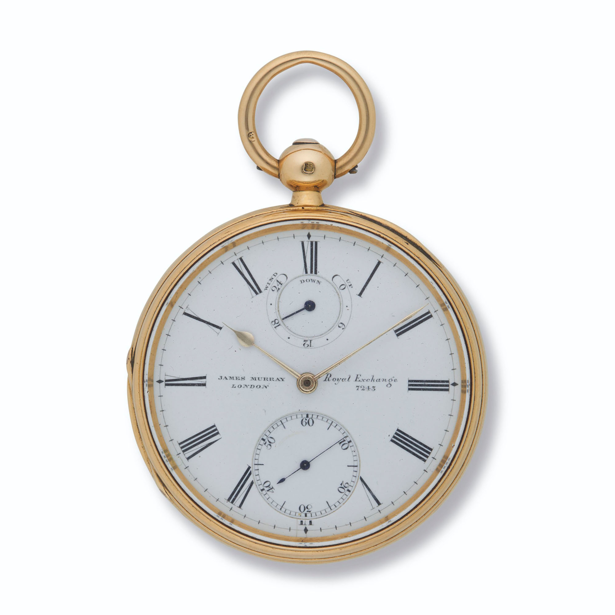 JAMES MURRAY, YELLOW GOLD OPENFACE POCKET WATCH, | Christie’s