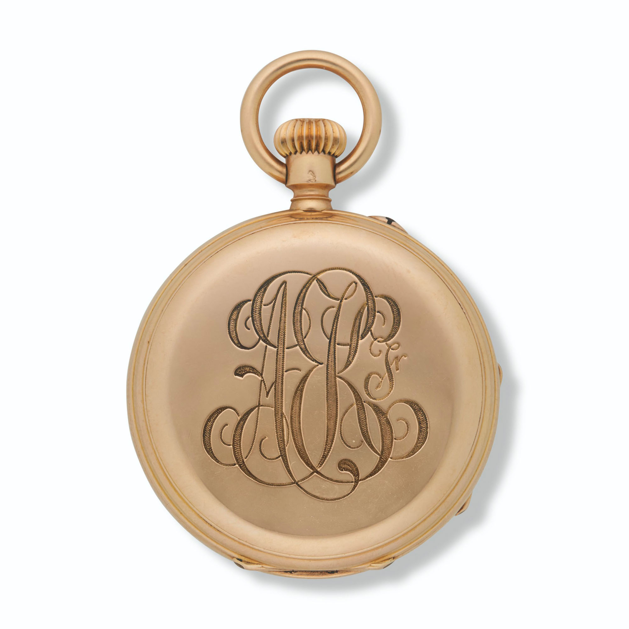GALLOPIN & CIE DE HENRY CAPT, YELLOW GOLD HUNTER-CASE POCKET WATCH ...