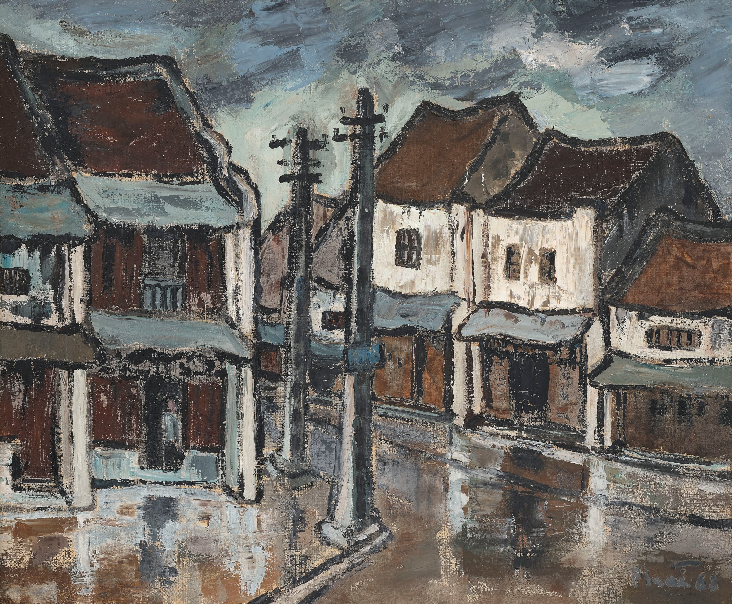 BUI XUAN PHAI (1920-1988), Houses | Christie's