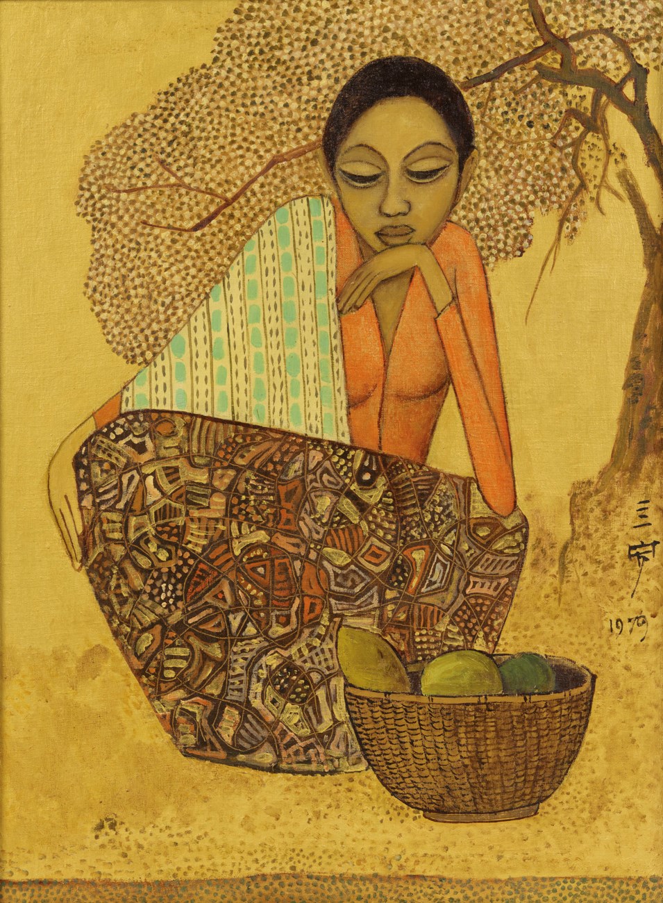 CHEONG SOO PIENG (1917-1983) , Mango Seller | Christie's