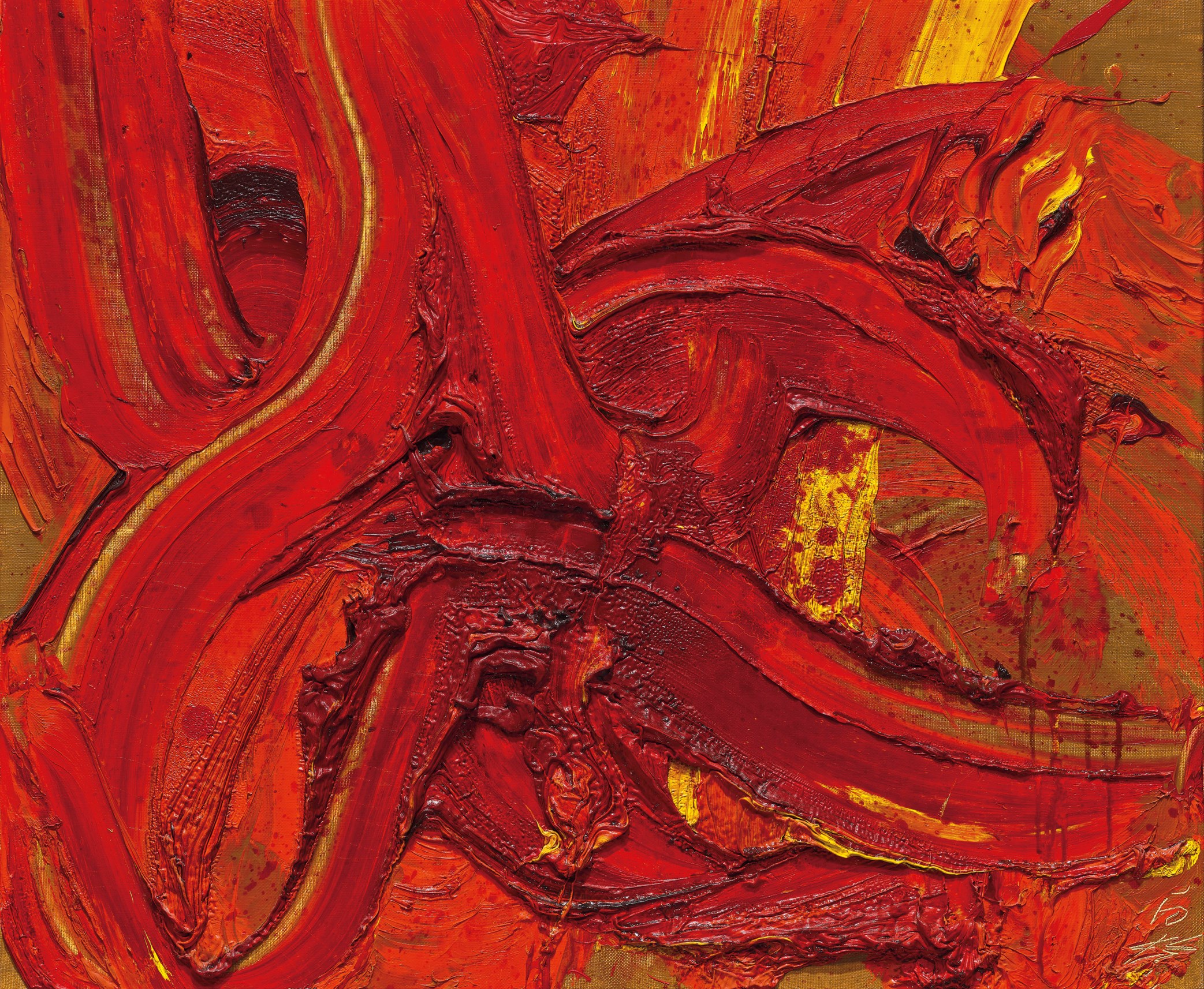 KAZUO SHIRAGA (1924-2008), Taera (Divine Music) | Christie's