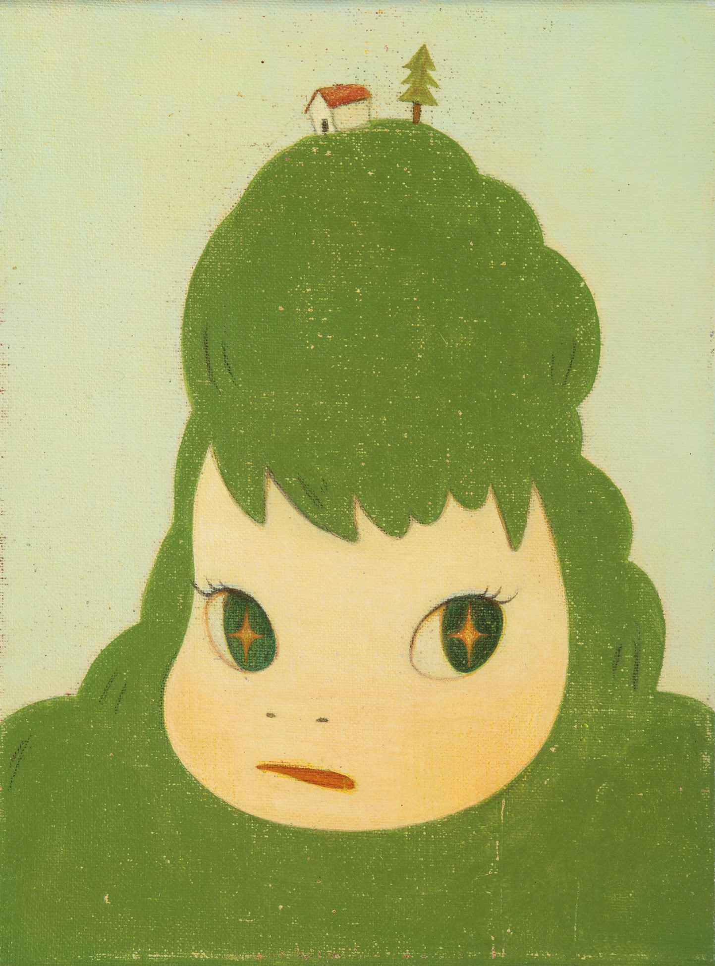 YOSHITOMO NARA (B. 1959), Green Mountain | Christie's